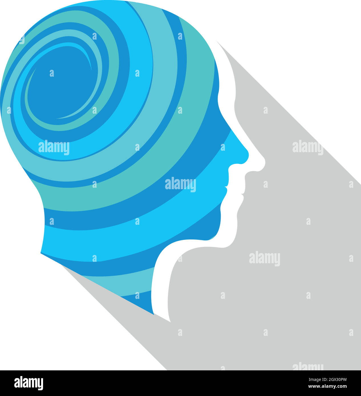 Idea flat soft blue Stock Vector Images - Alamy