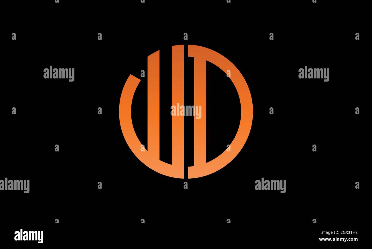 Letter wd logo hi-res stock photography and images - Alamy