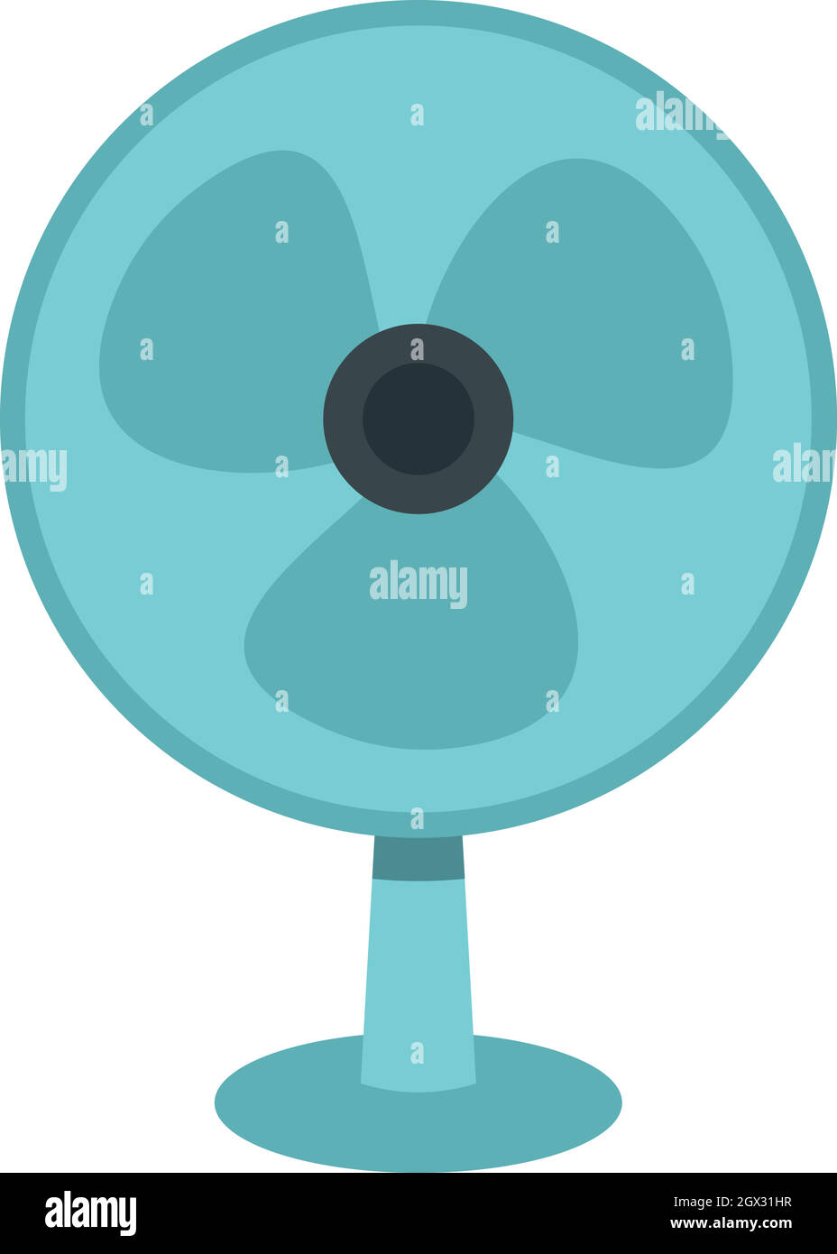 Air ventilator icon blue hi-res stock photography and images - Alamy