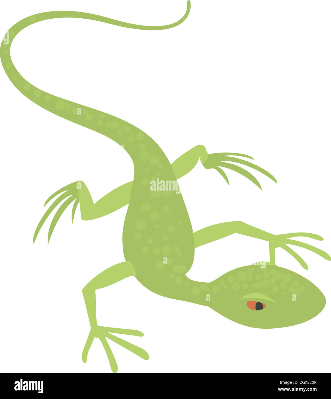 Little lizard icon, cartoon style Stock Vector Image & Art - Alamy