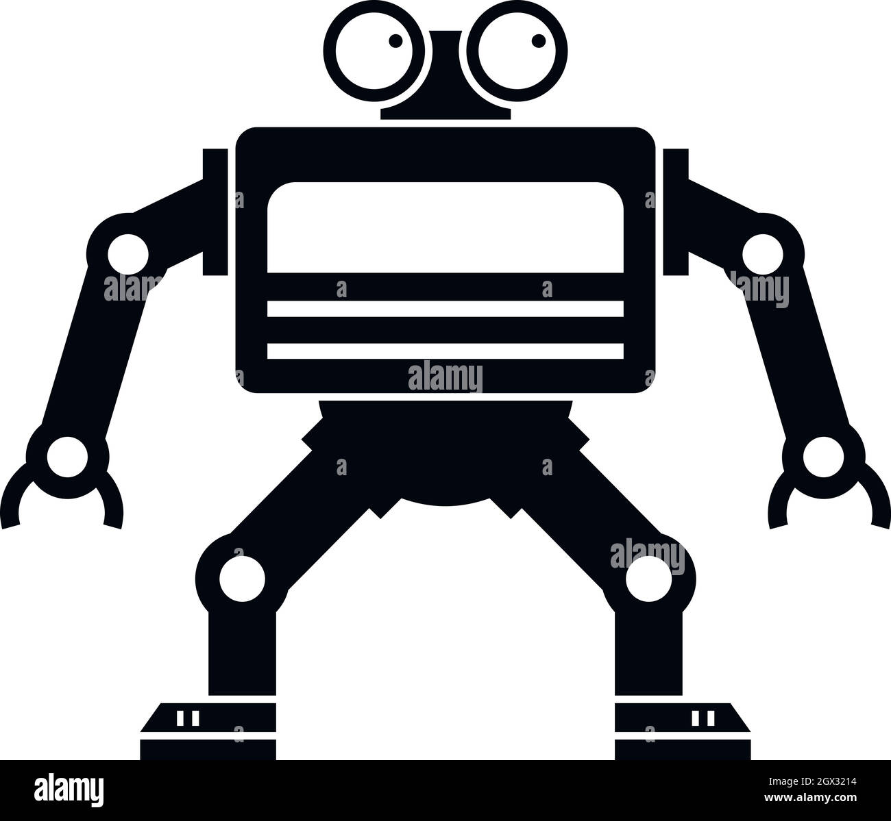 Machine icon, simple style Stock Vector Image & Art - Alamy