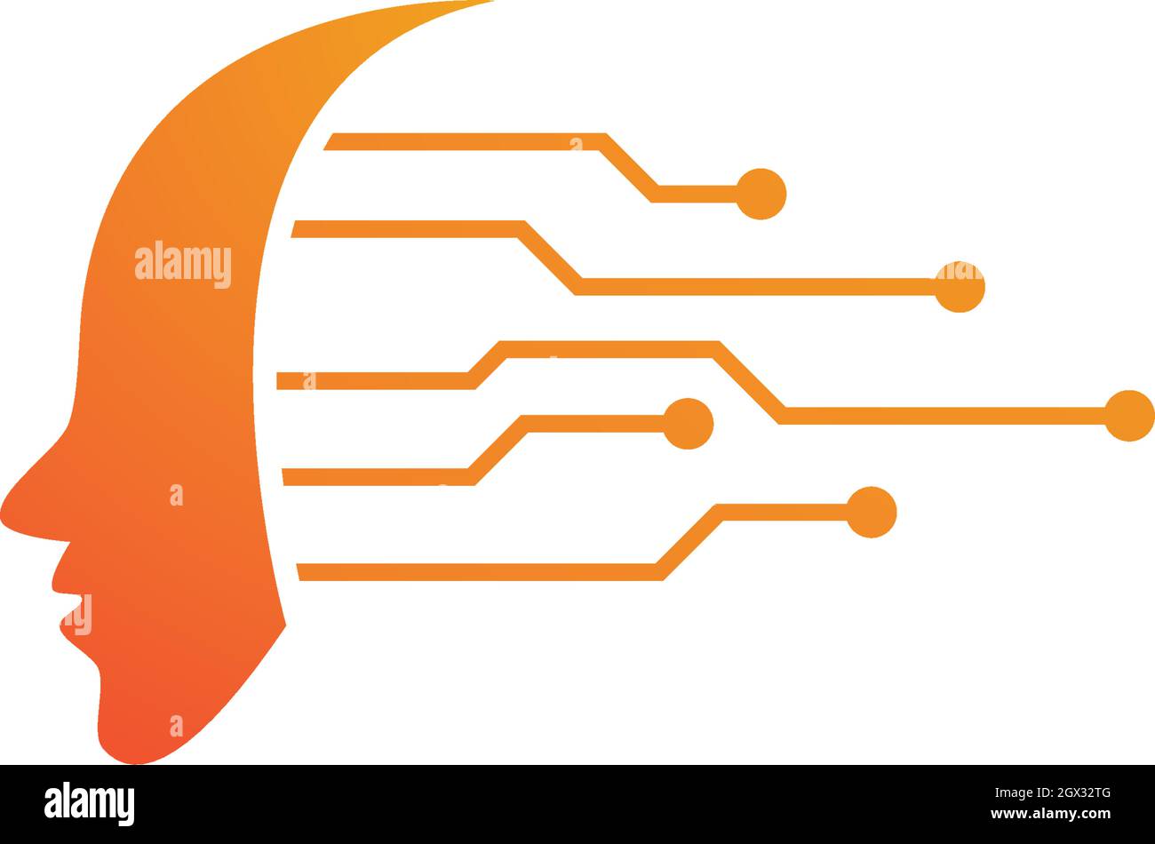 Head technology logo vector template Stock Vector Image & Art - Alamy