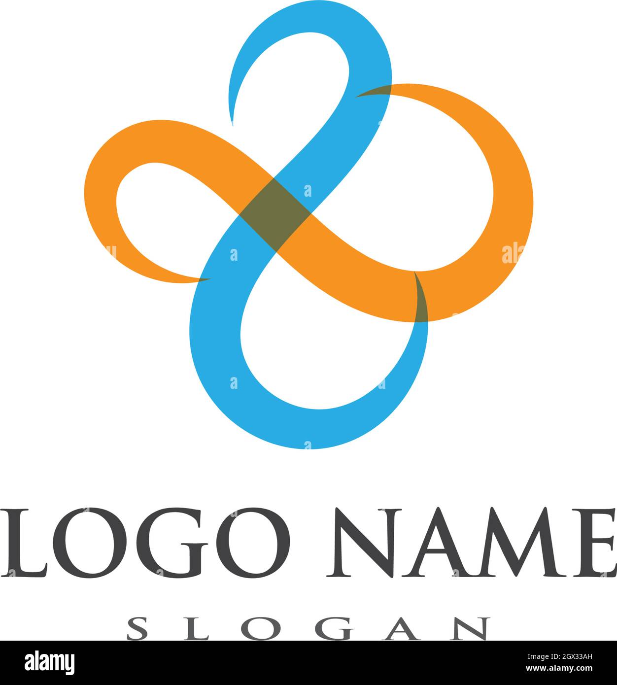 Business corporate abstract unity vector logo design template Stock ...