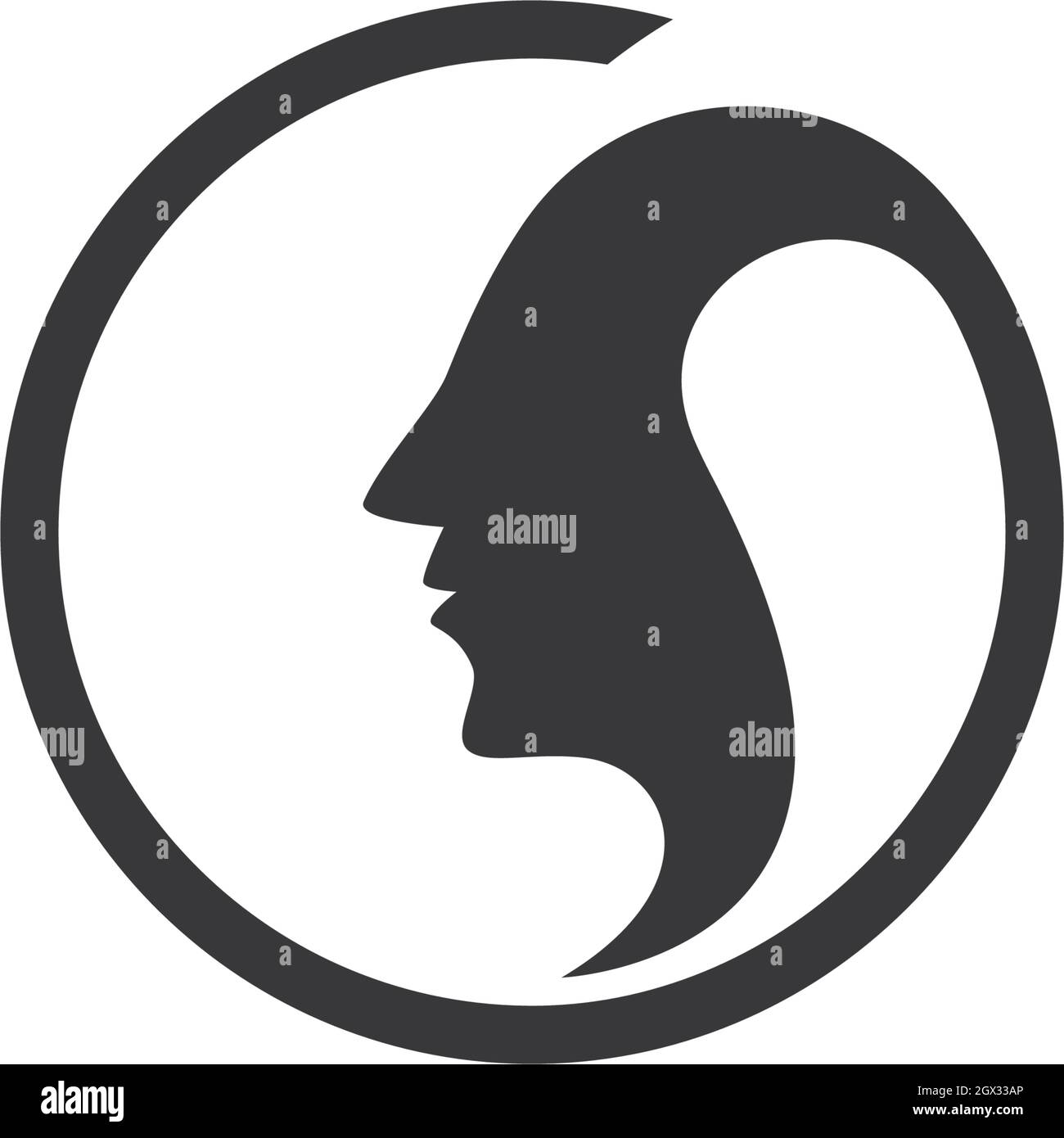 Men faces vector vectors Cut Out Stock Images & Pictures - Alamy