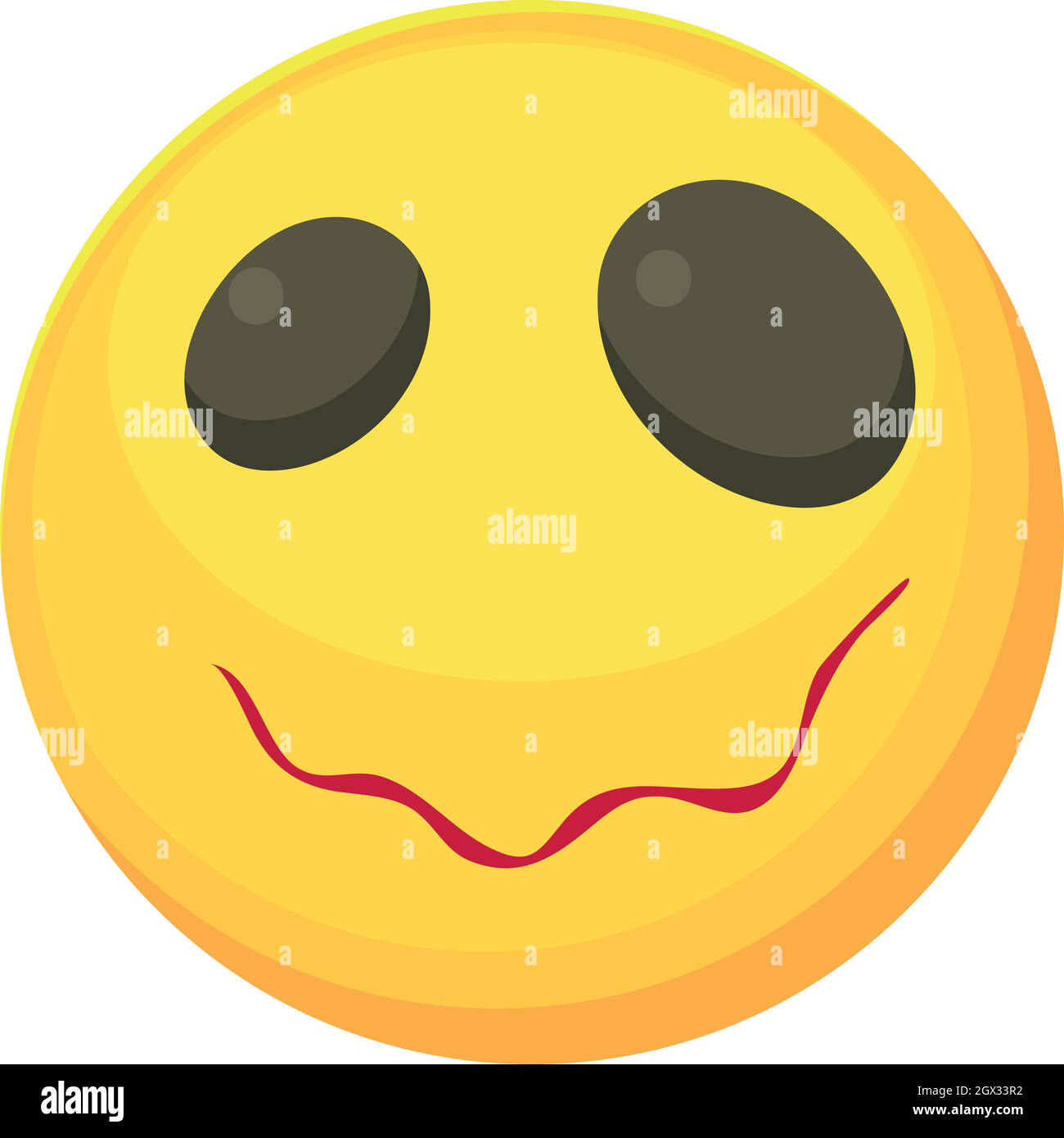 Sleeping Cartoon Smiley Emoticon Royalty Free Vector Image