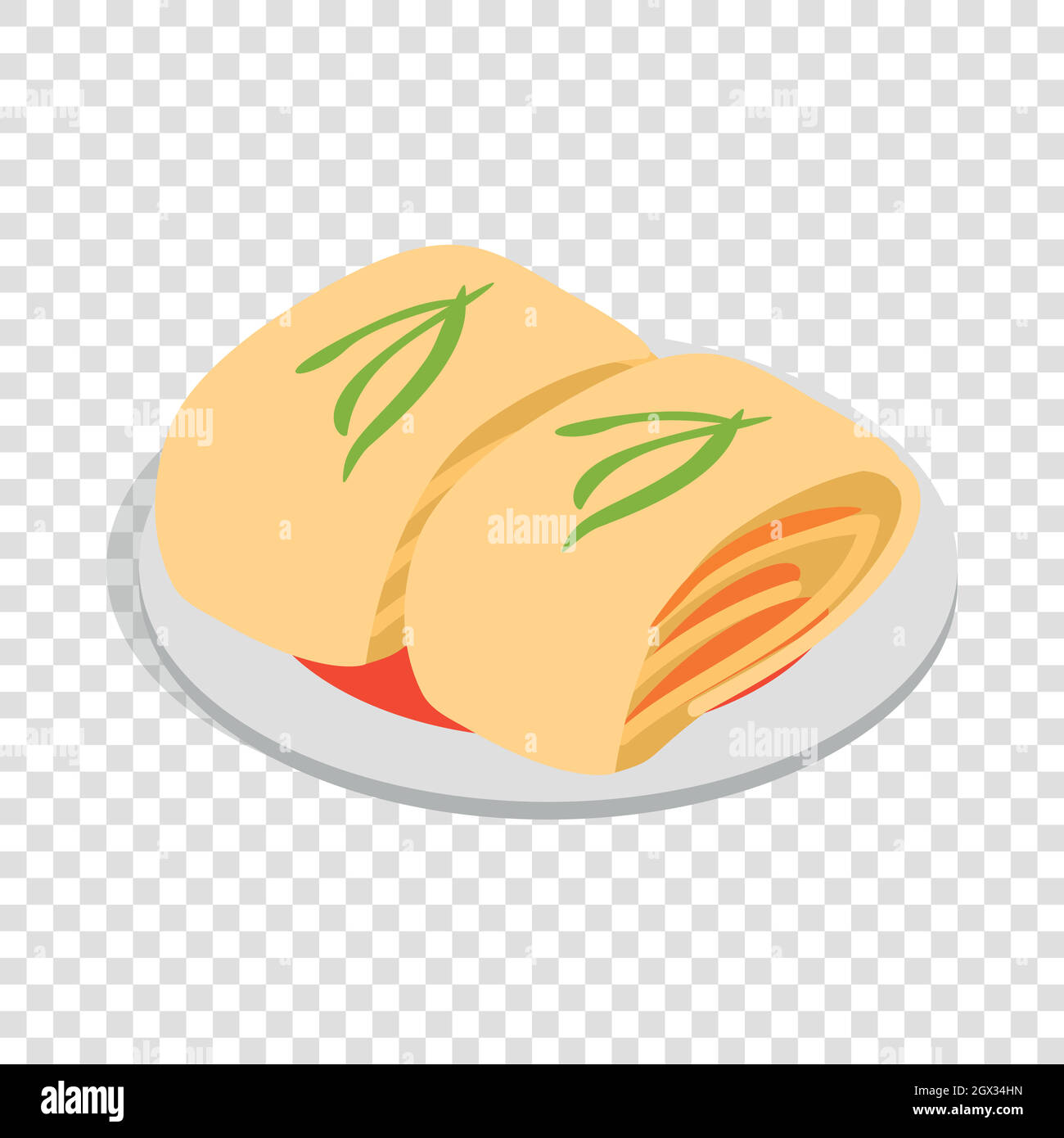 Asian food background korean Stock Vector Images - Alamy