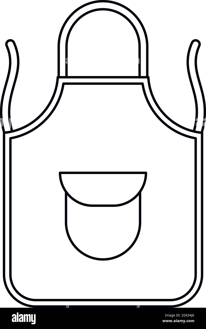 Apron Stock Vector Images - Alamy