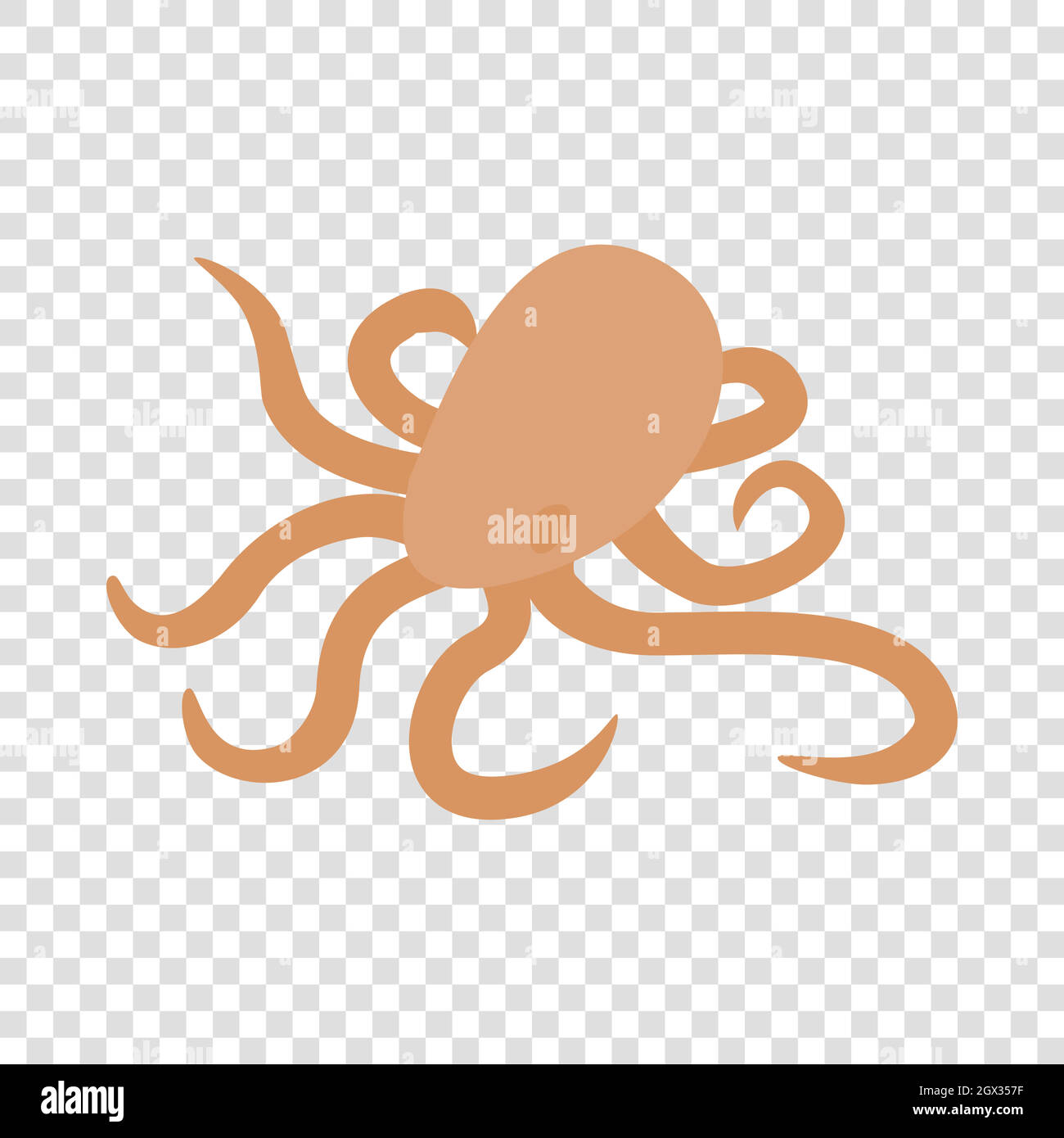 Octopus marine life icon hi-res stock photography and images - Alamy