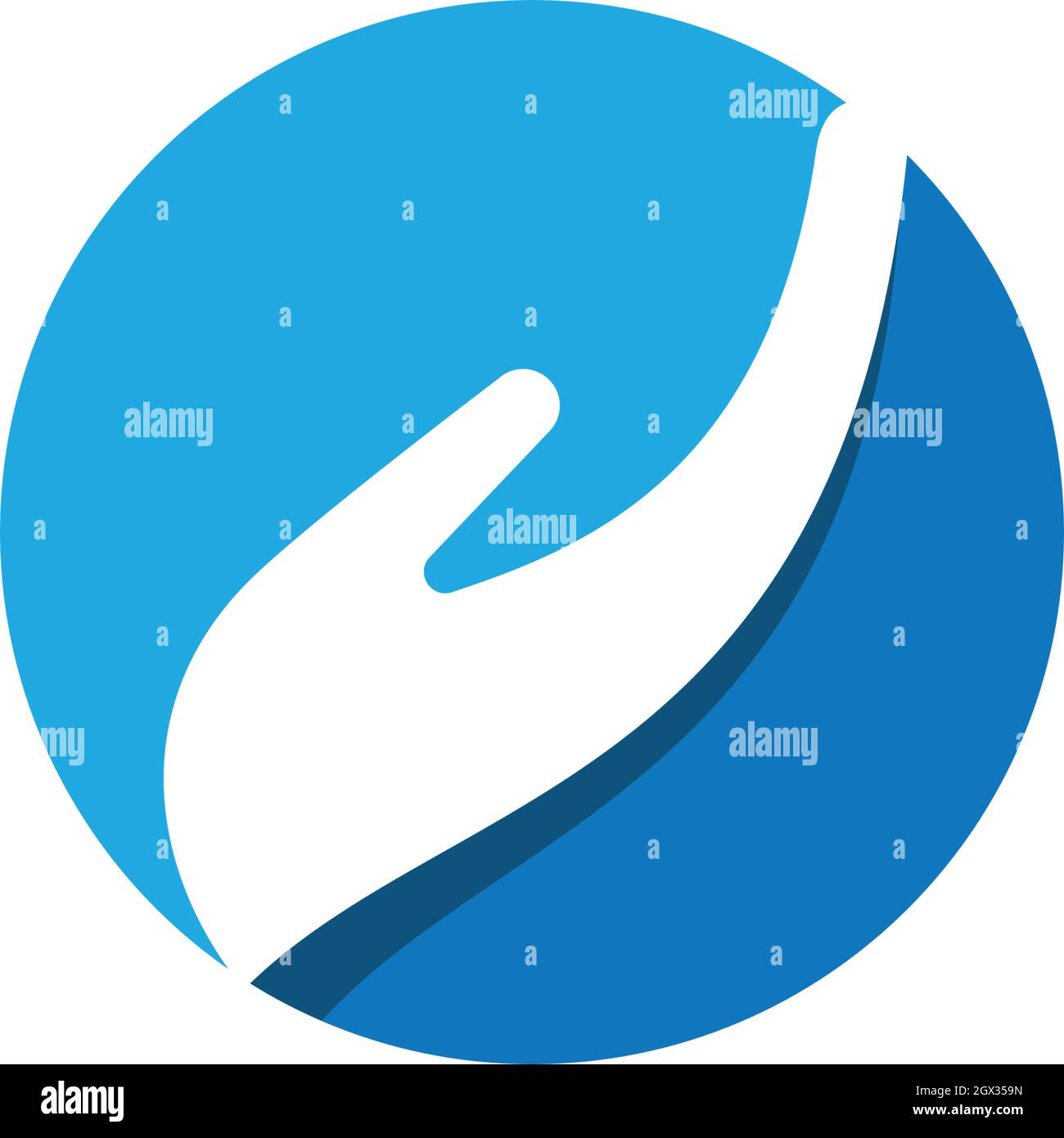 Hand Care Logo Template vector icon Business Stock Vector Image & Art ...