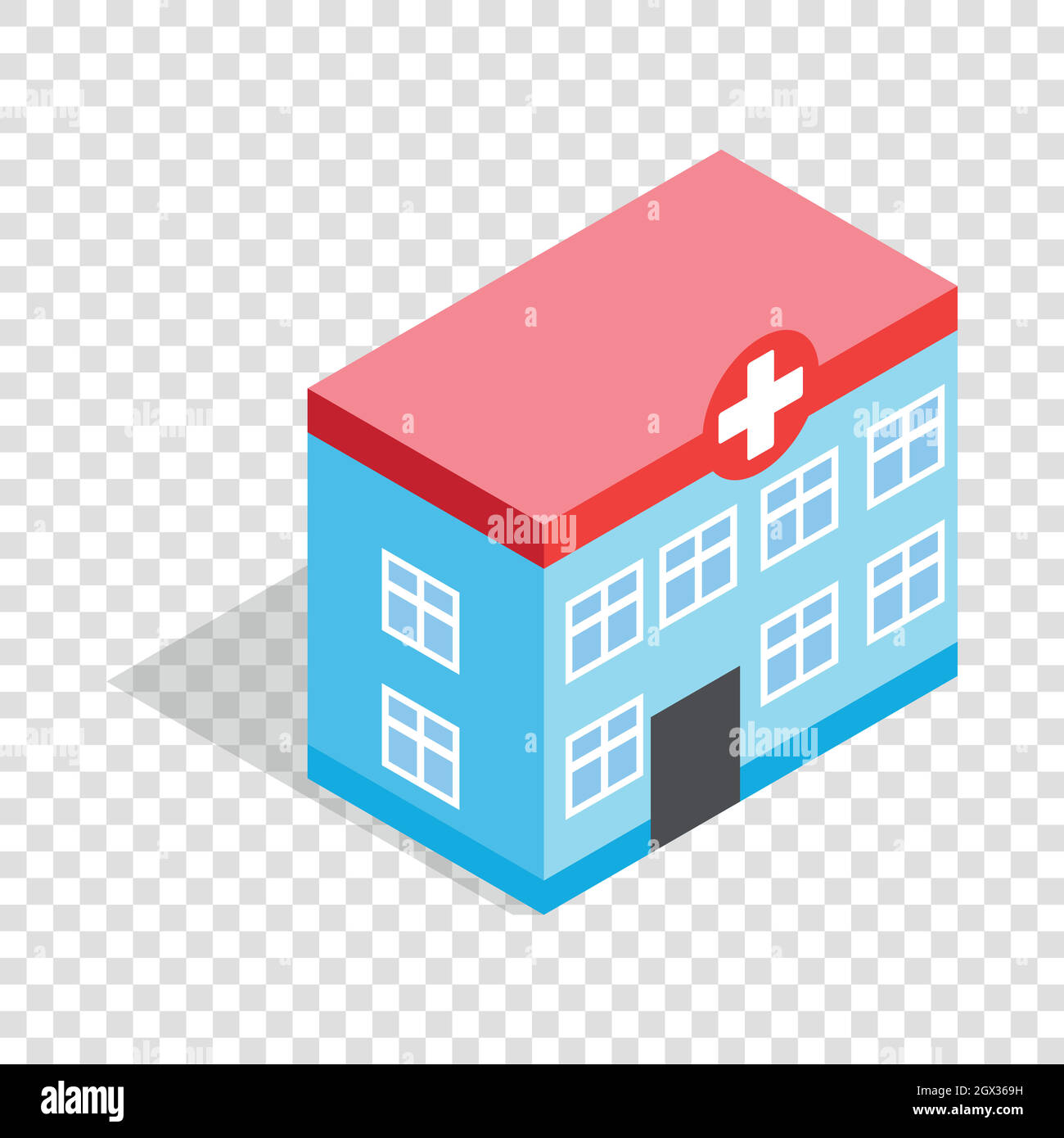 Isometric hospital hi-res stock photography and images - Alamy