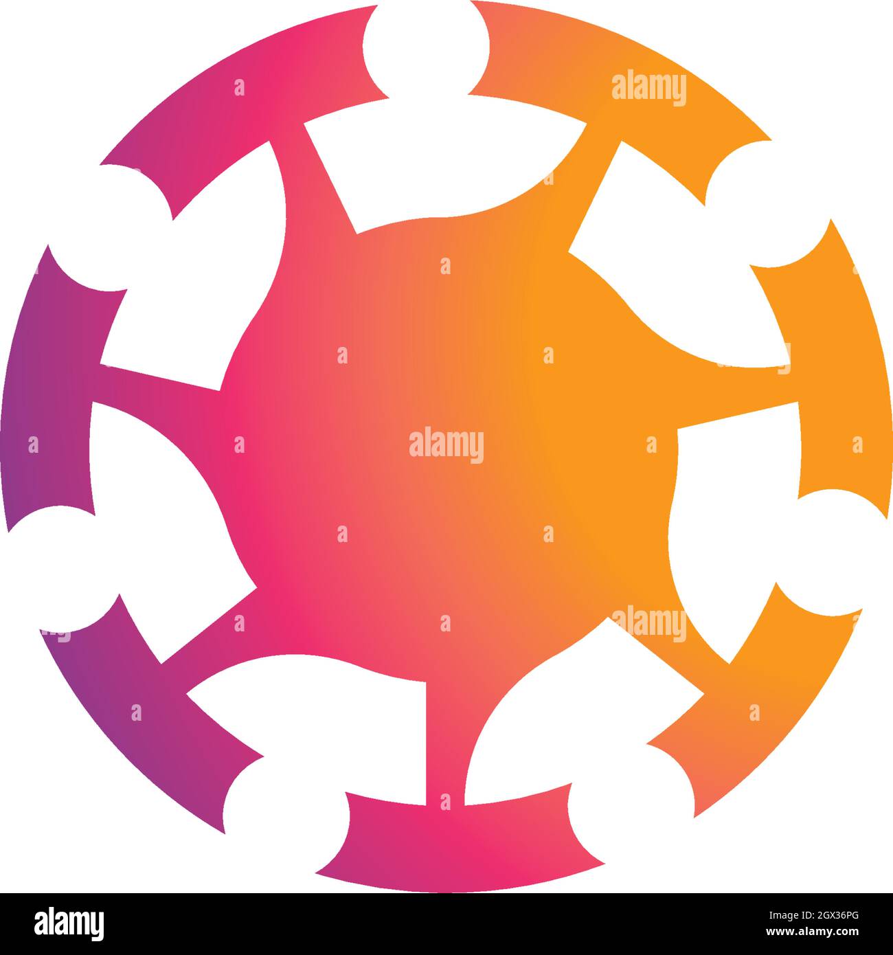 Adoption and community care Logo template vector icon Stock Vector ...