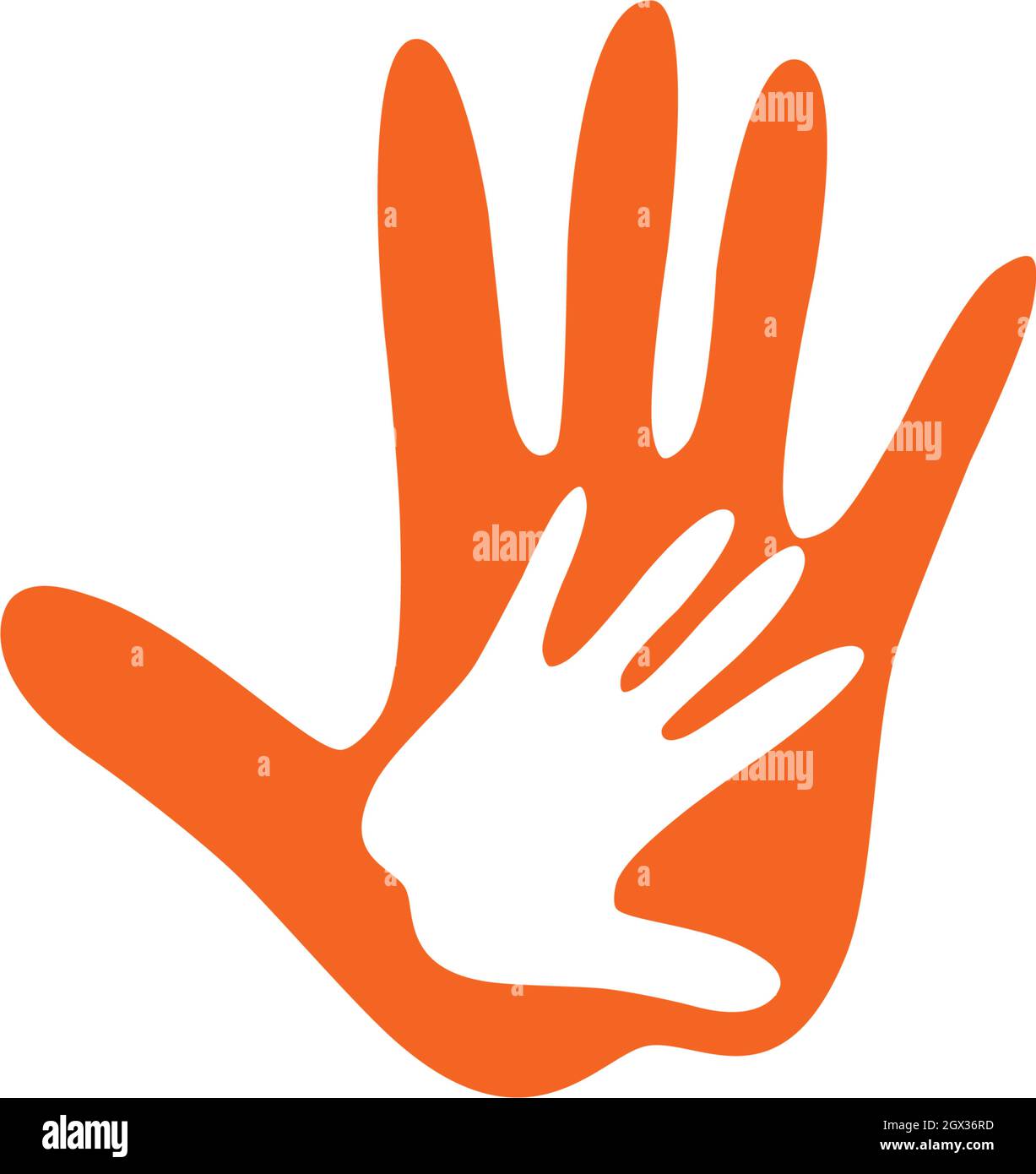 Hand Care Logo Template vector icon Business Stock Vector Image & Art ...