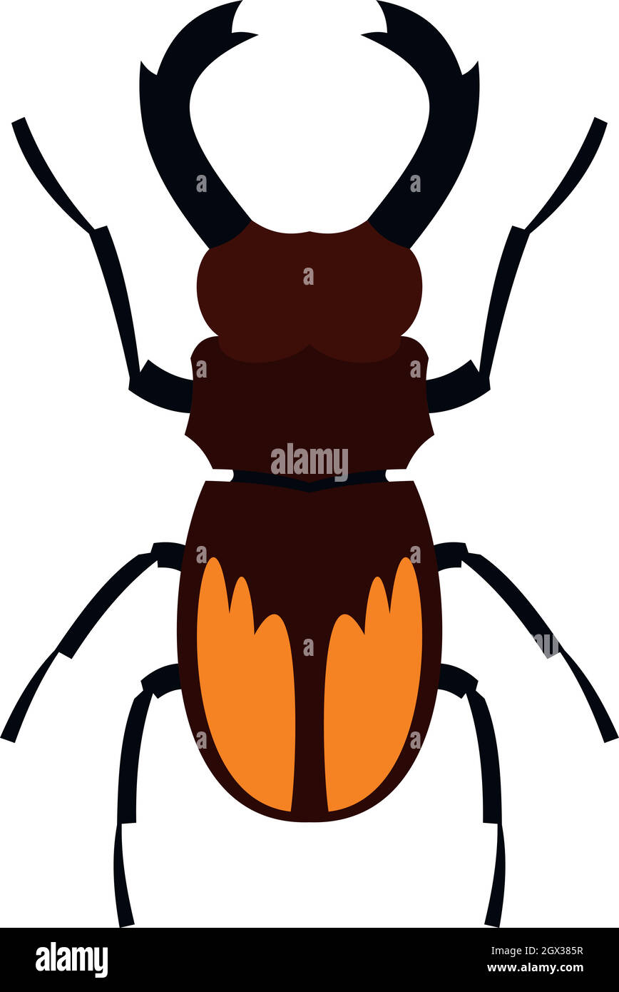 Stag beetle illustration Stock Vector Images - Alamy