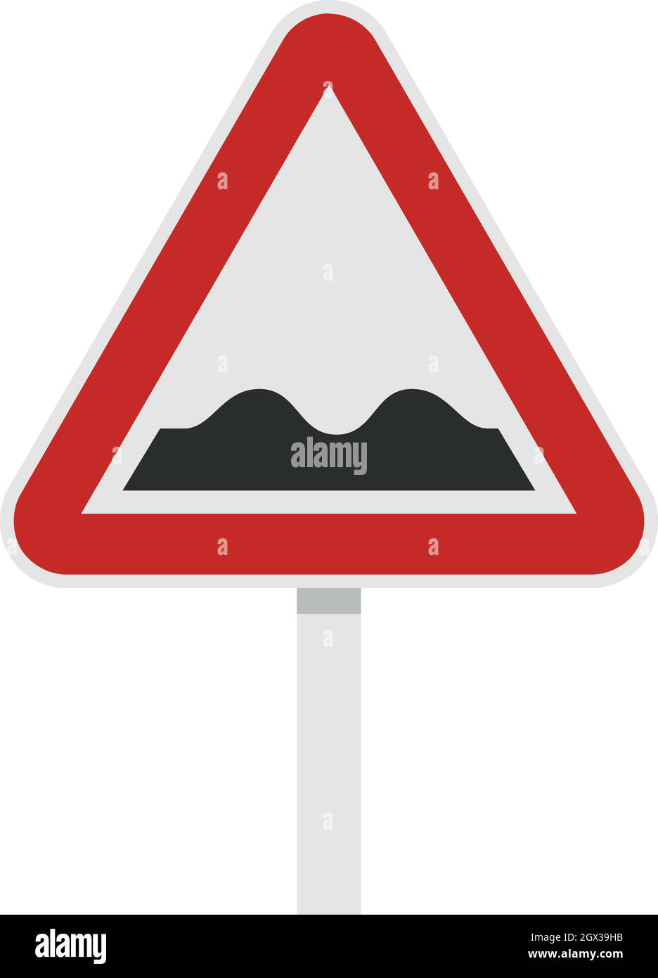 Uneven roadway sign hi-res stock photography and images - Alamy