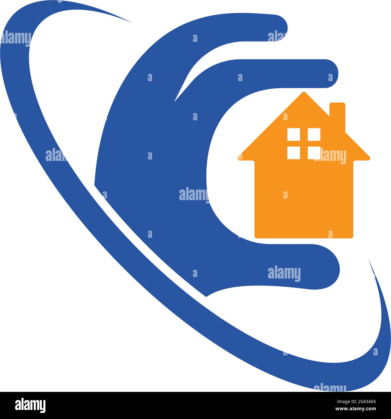 Property care Logo Template vector Stock Vector Image & Art - Alamy