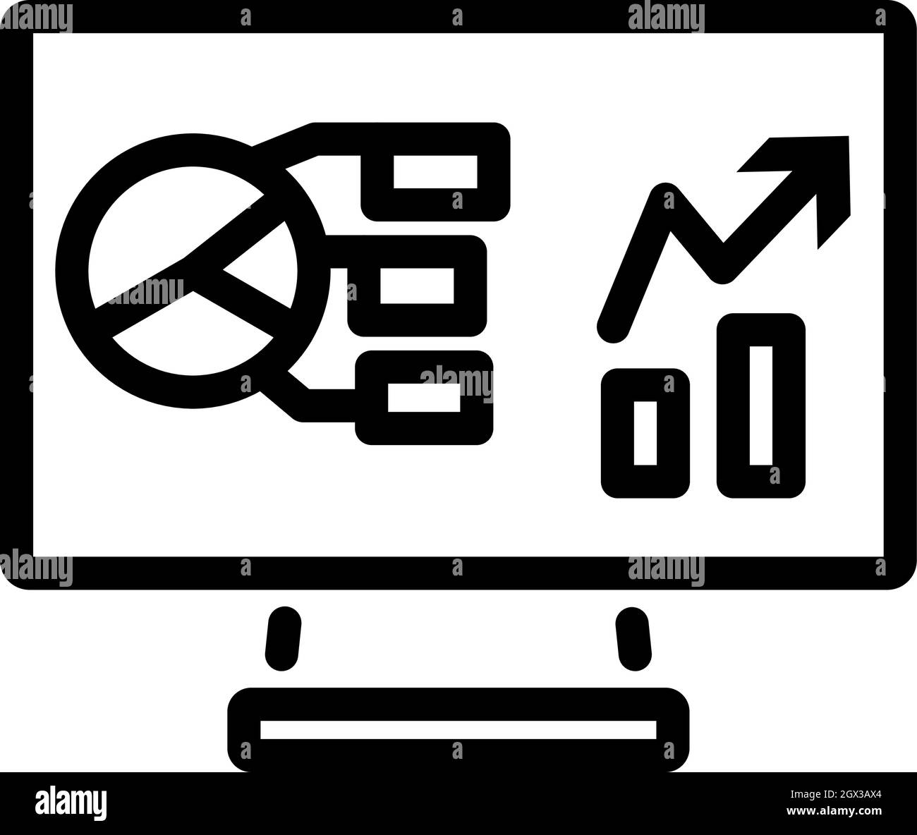 Data analytics monitor hi-res stock photography and images - Alamy