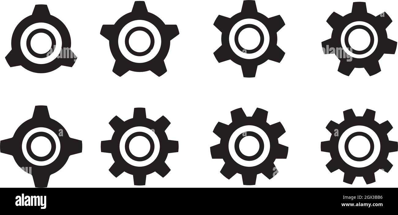 Gear icon Template vector illustration design Stock Vector Image & Art ...