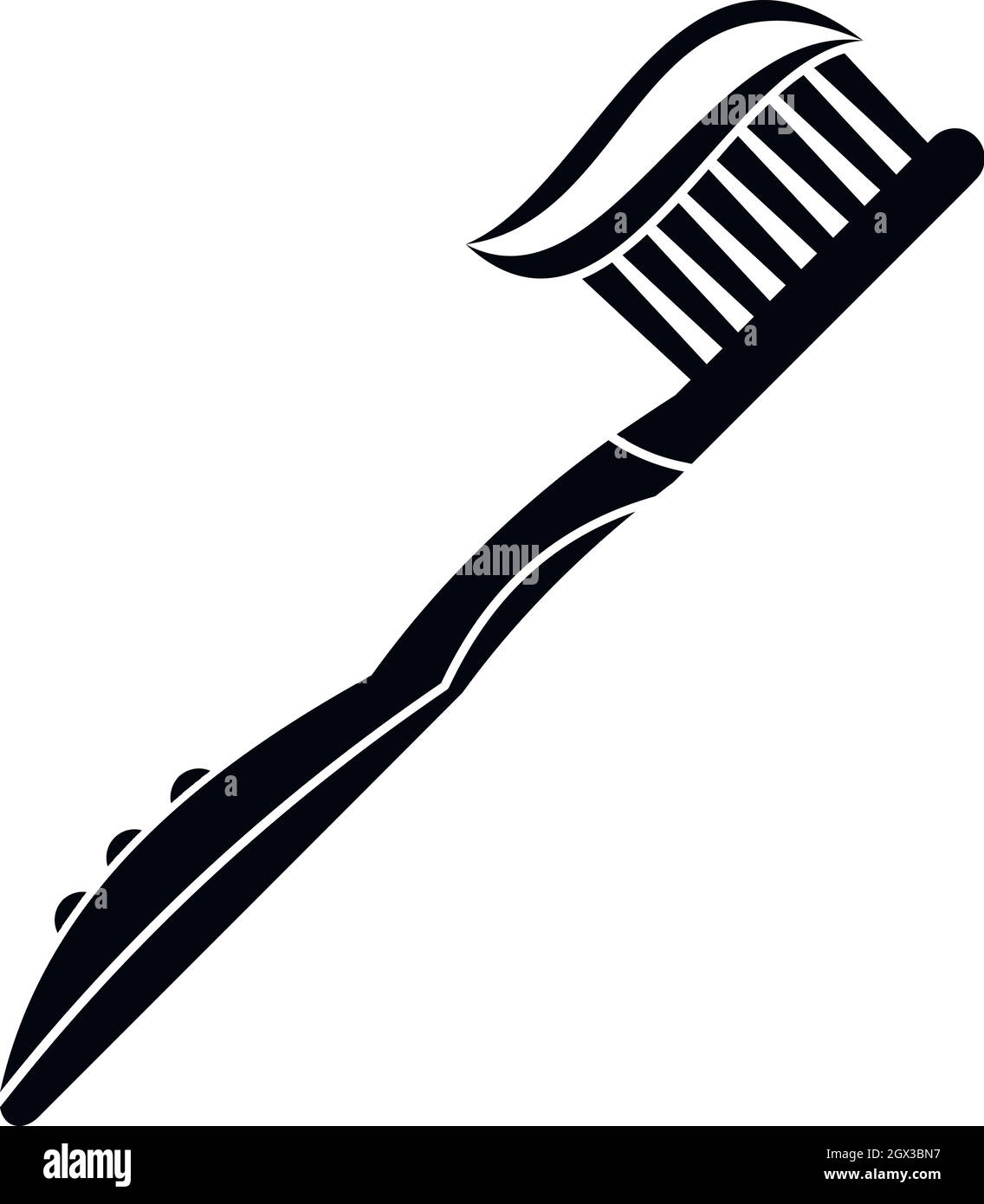 Toothbrush vector hi-res stock photography and images - Alamy