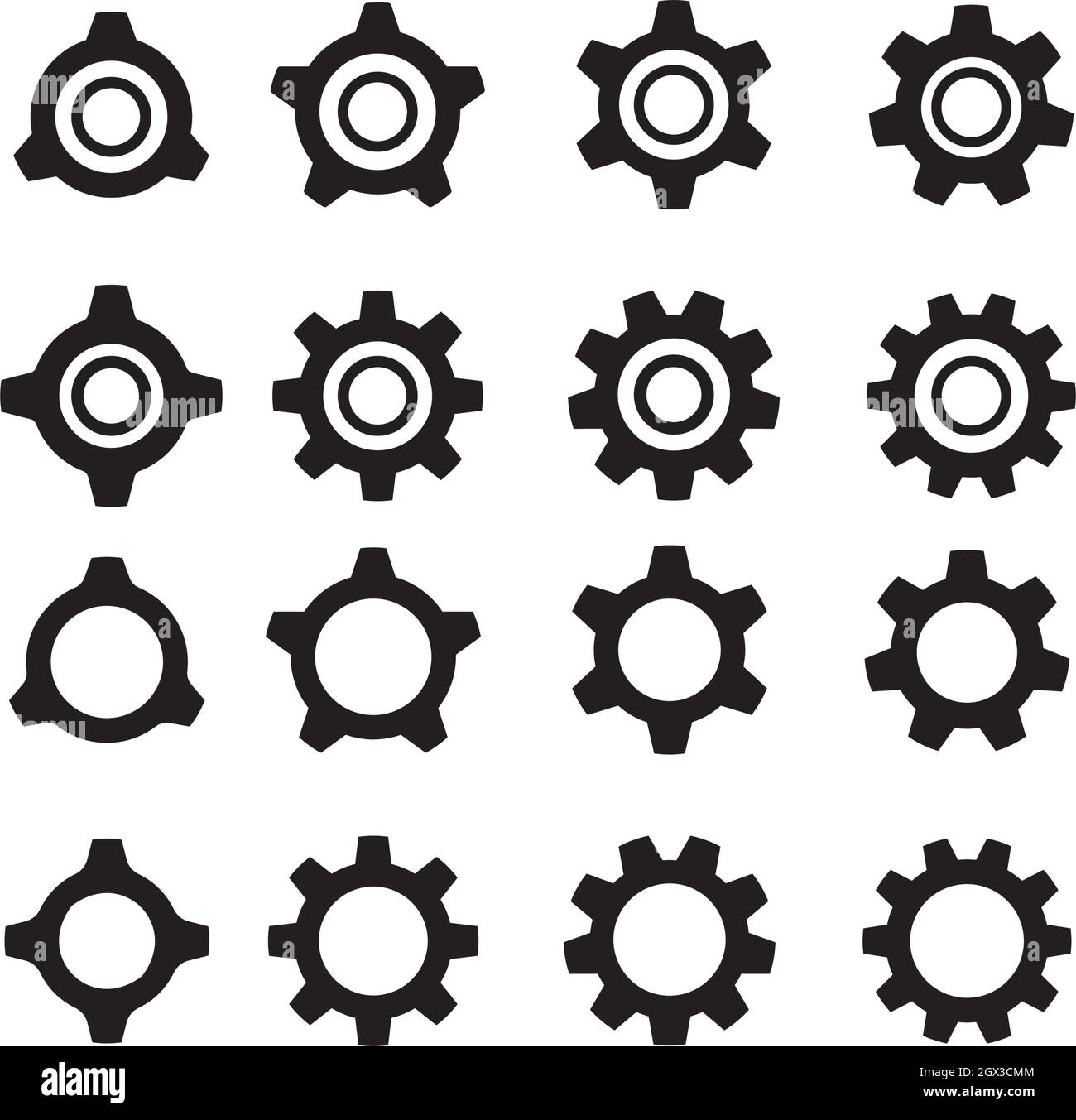 Gear icon Template vector illustration design Stock Vector Image & Art ...