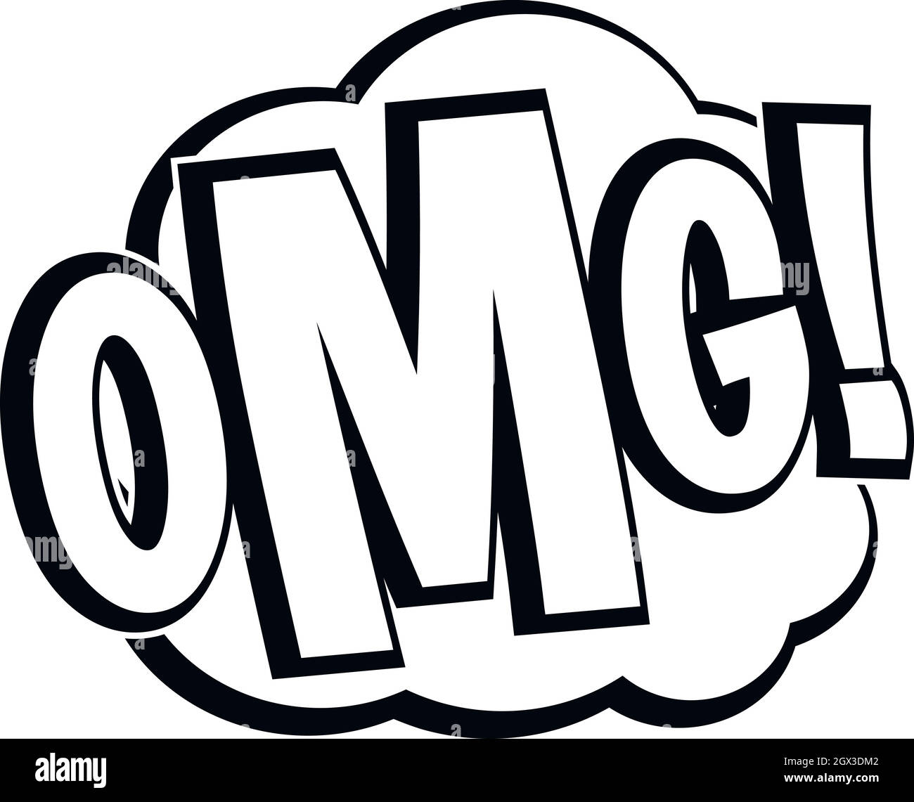 Omg speech hi-res stock photography and images - Alamy
