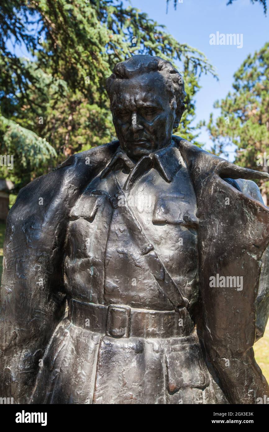 Josip Broz Tito, bronze statuary at the museum park, Museum of ...