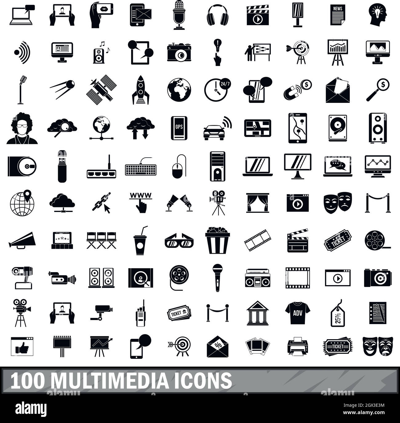 Multimedia festival Stock Vector Images - Alamy