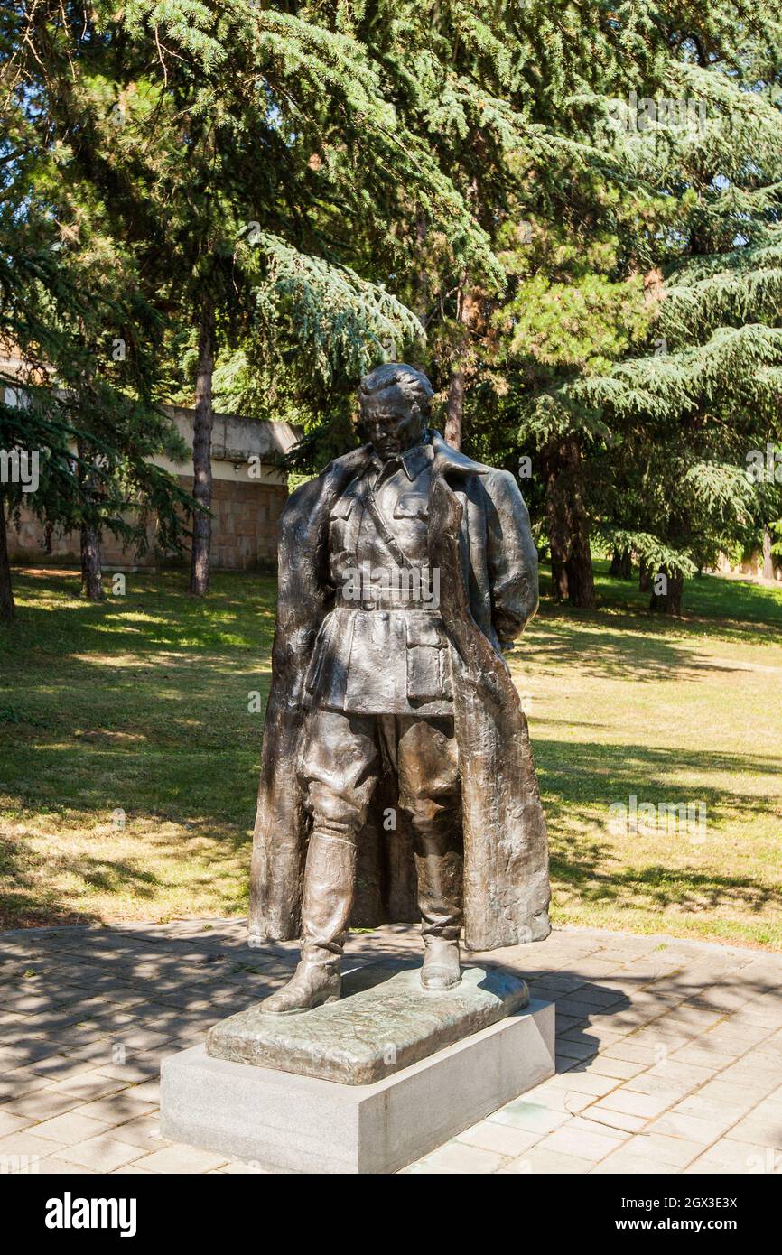 Josip Broz Tito, bronze statuary at the museum park, Museum of ...