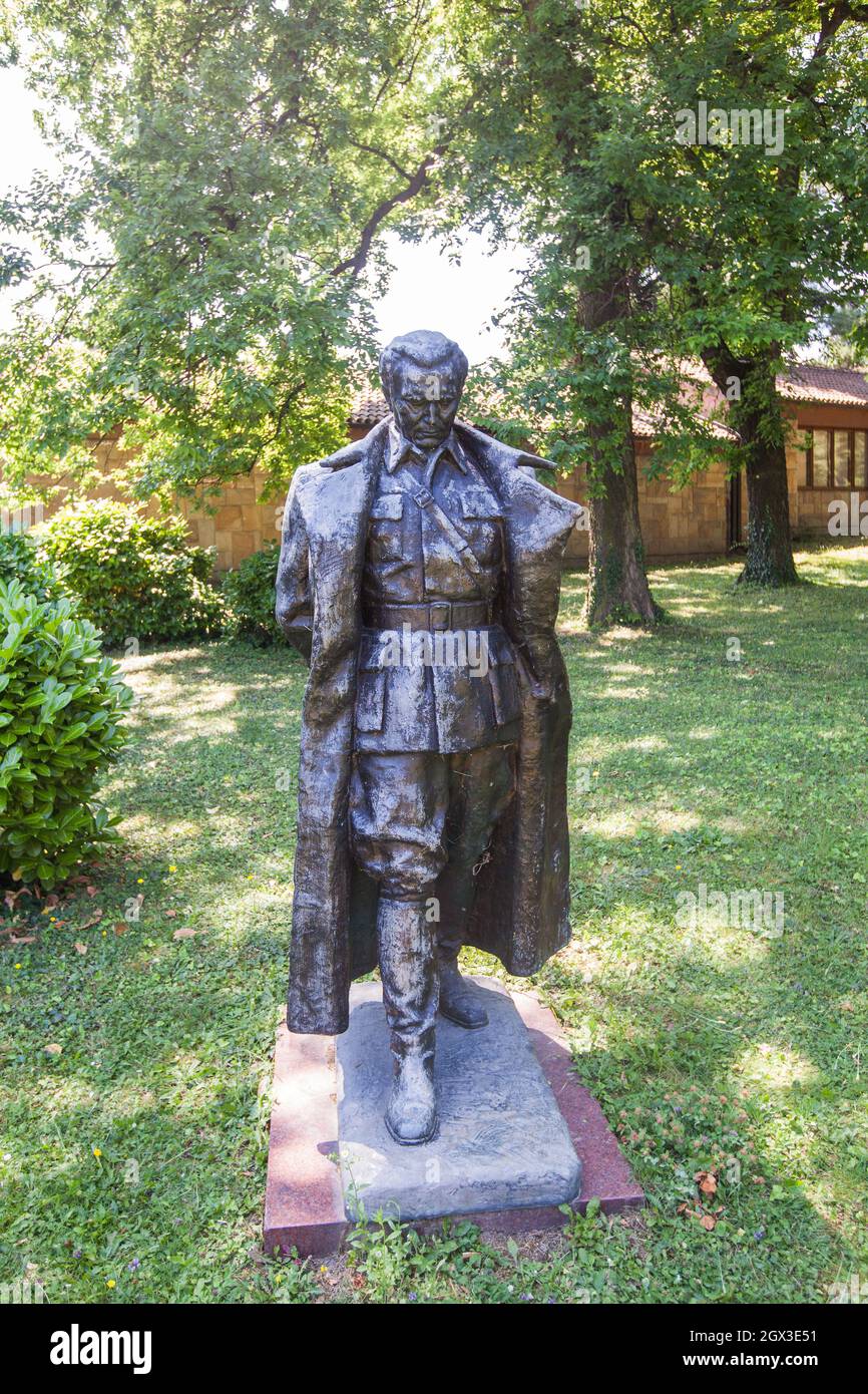 Josip Broz Tito, bronze statuary at the museum park, Museum of ...