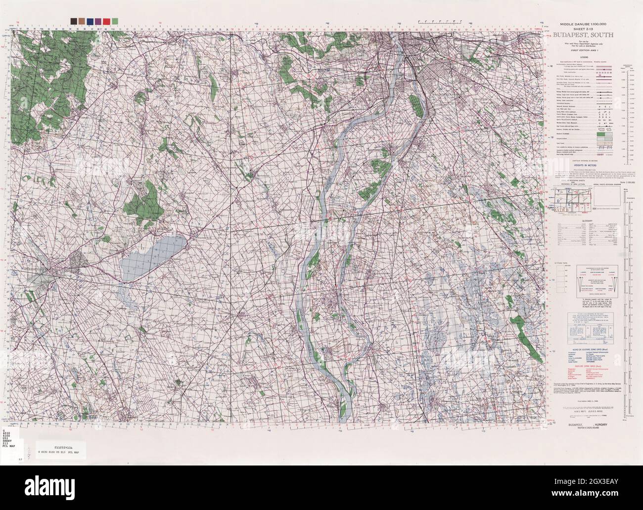 Budapest europe map 1944 hi-res stock photography and images - Alamy