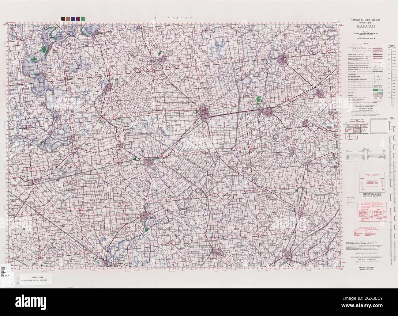 Karcag area map hi-res stock photography and images - Alamy