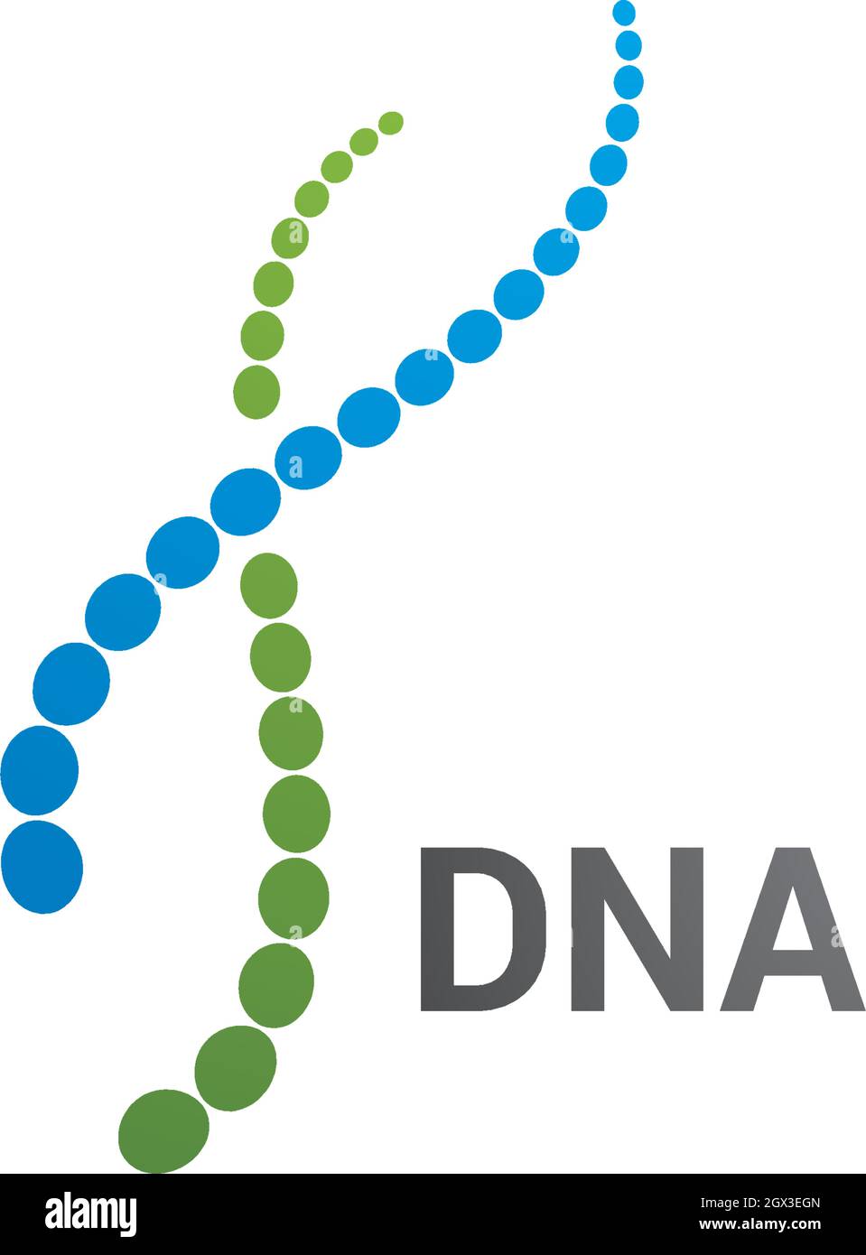 DNA logo vector icon template Stock Vector Image & Art - Alamy