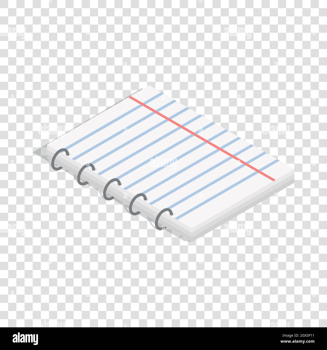 Clean realistic open notepad hi-res stock photography and images - Alamy