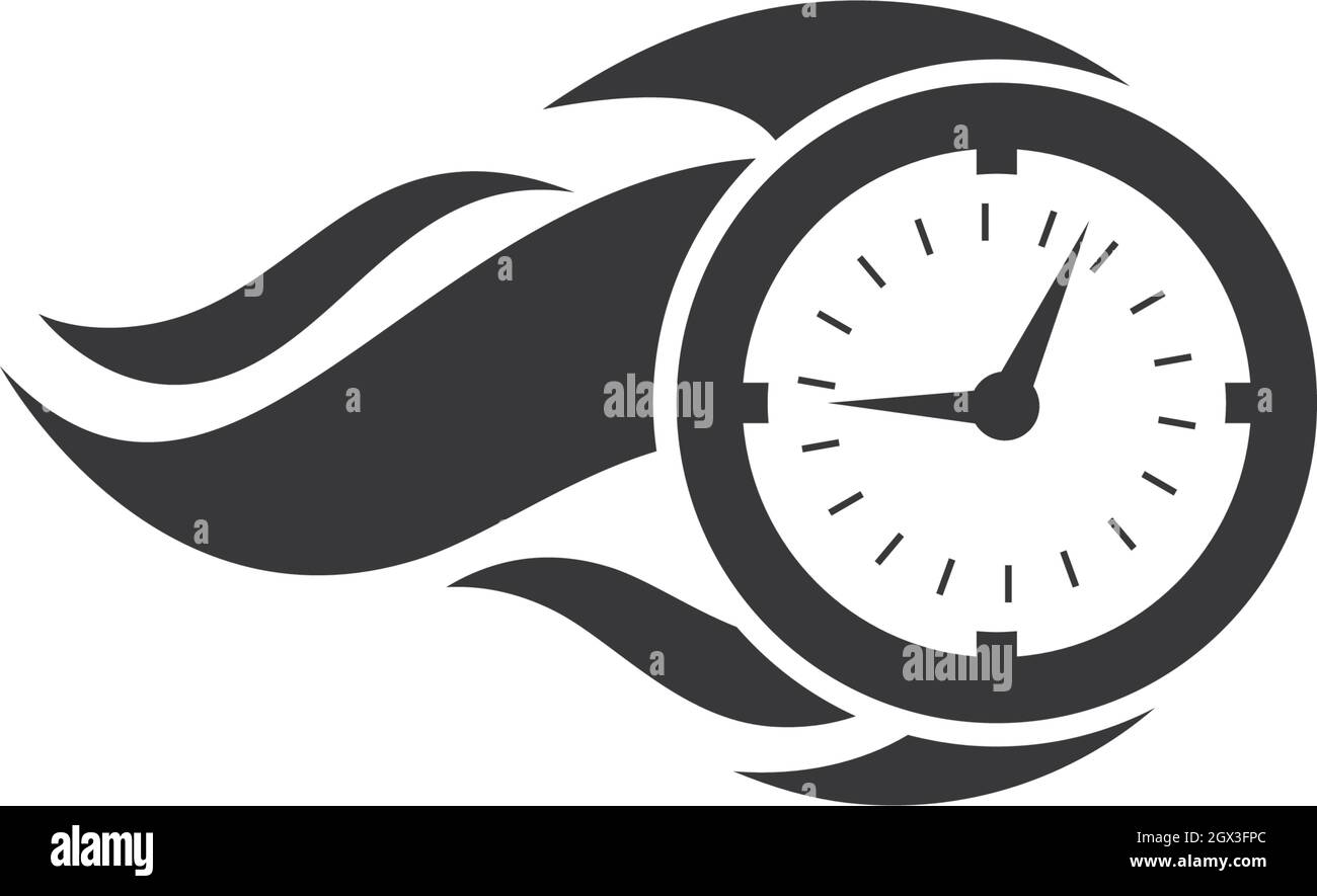 Fast Time logo vector template Stock Vector Image & Art - Alamy