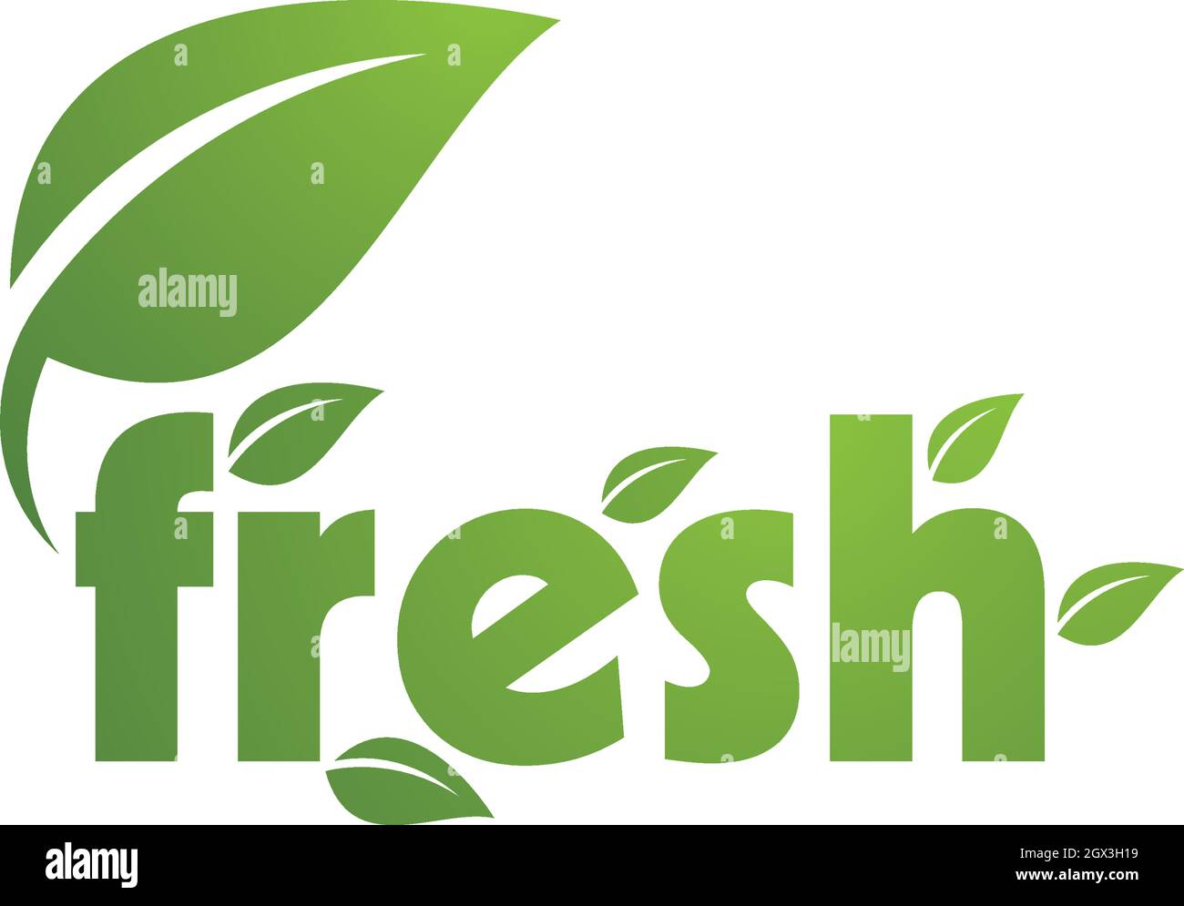 Fresh logo vector icon template Stock Vector Image & Art - Alamy