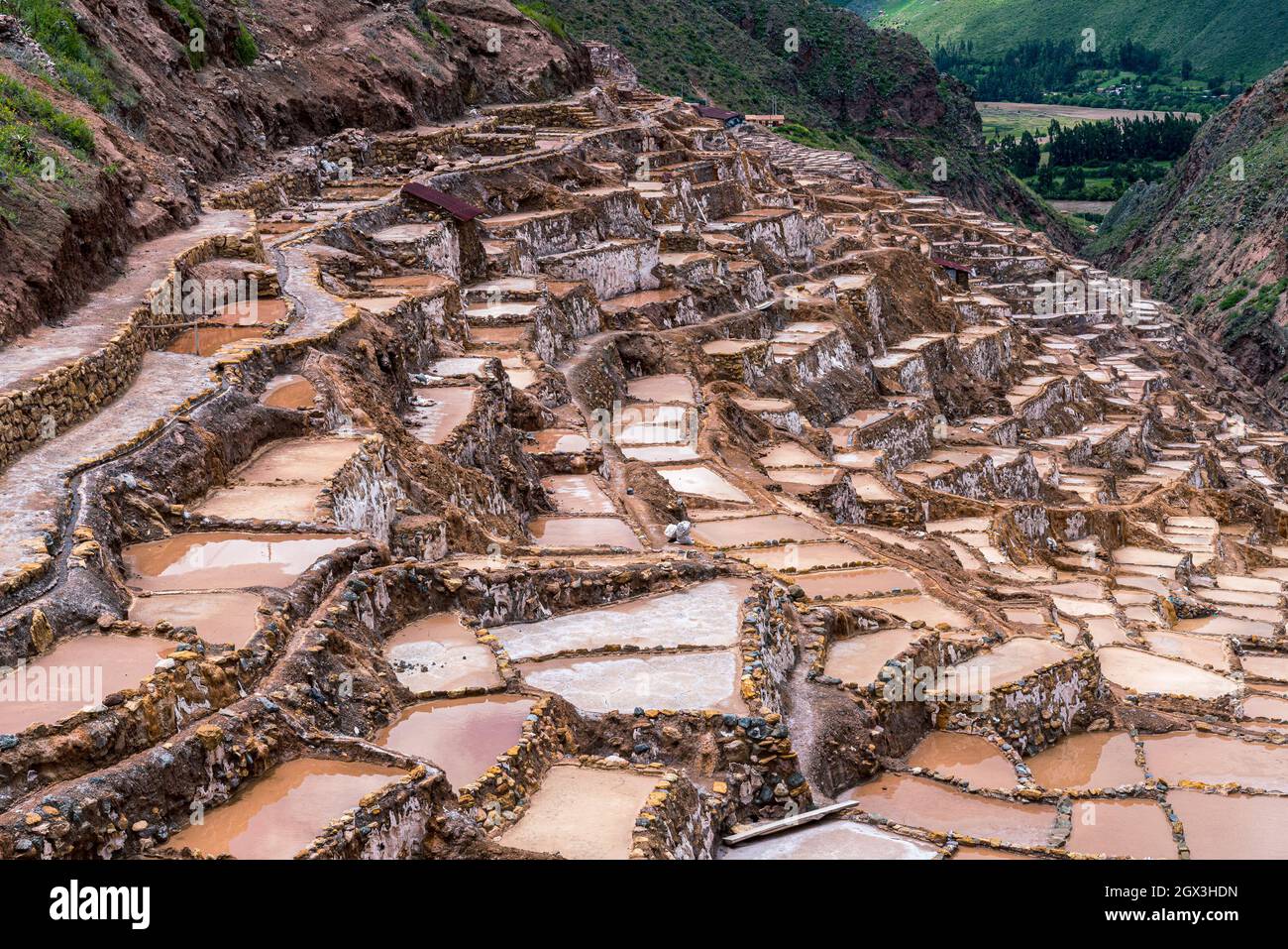 Moray peru aerial hi-res stock photography and images - Alamy