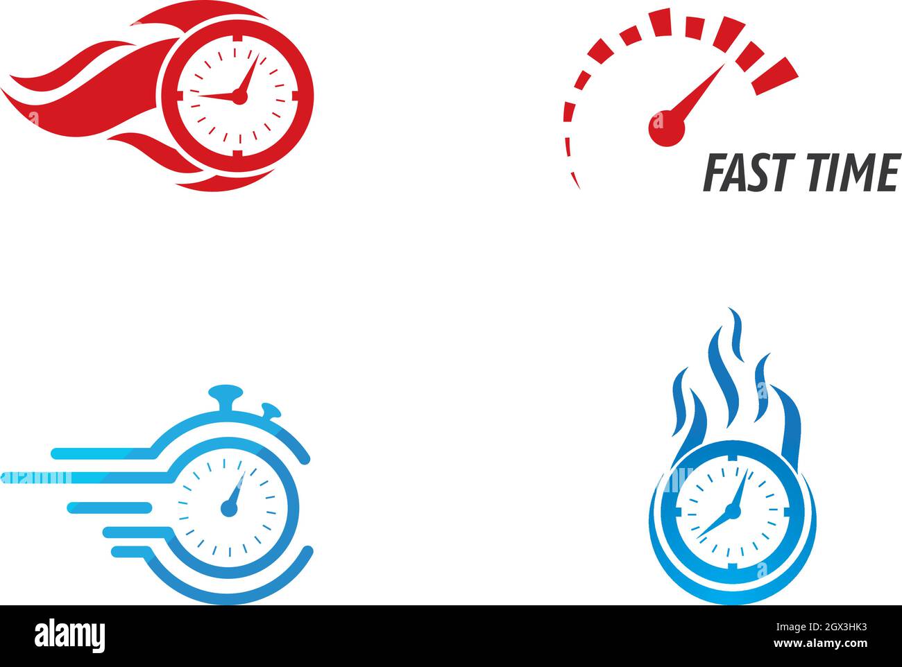 Fast Time logo vector template Stock Vector Image & Art - Alamy