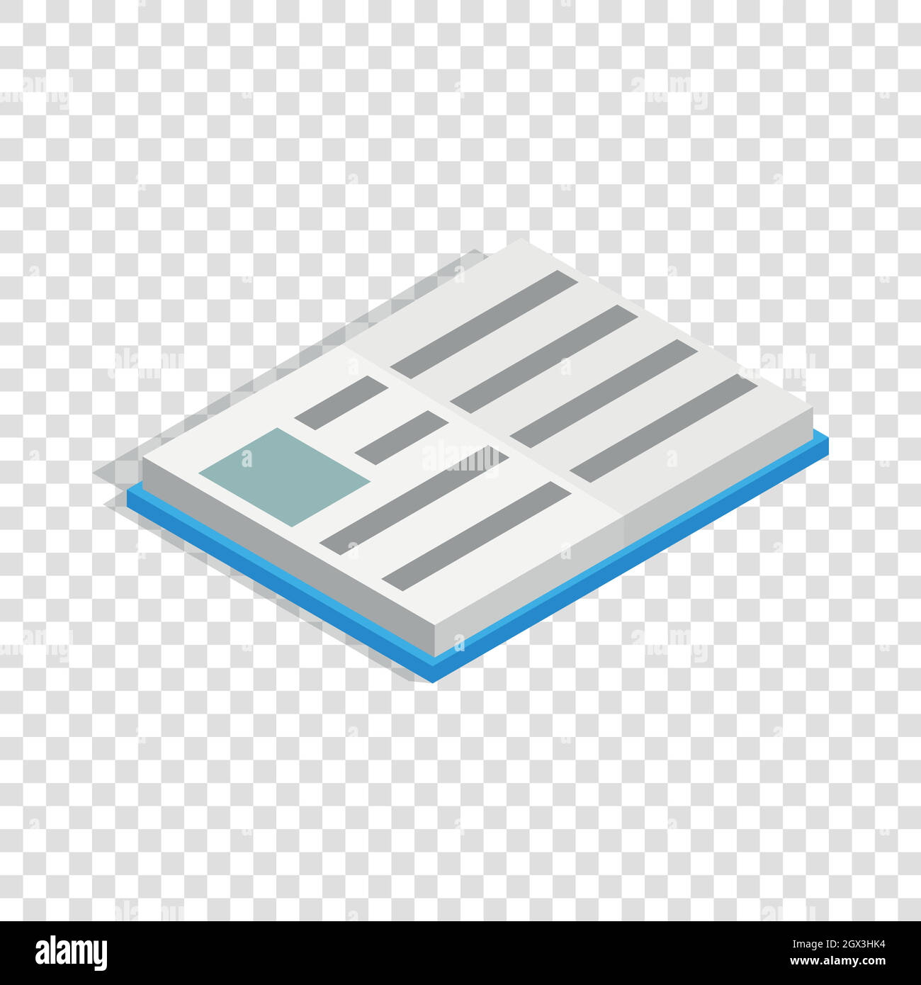 School book isometric icon Stock Vector Image & Art - Alamy