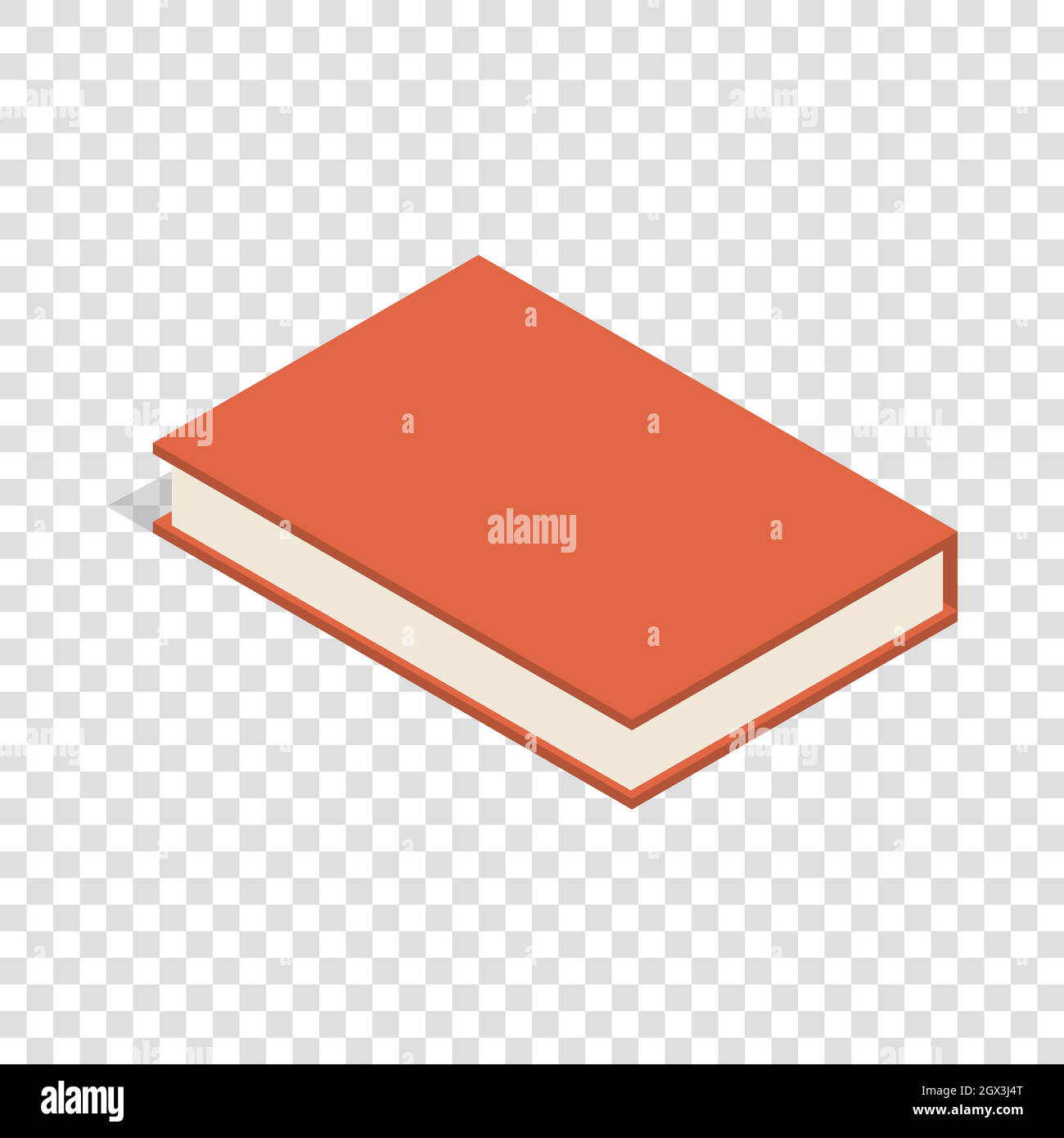Red empty book diary Stock Vector Images - Alamy