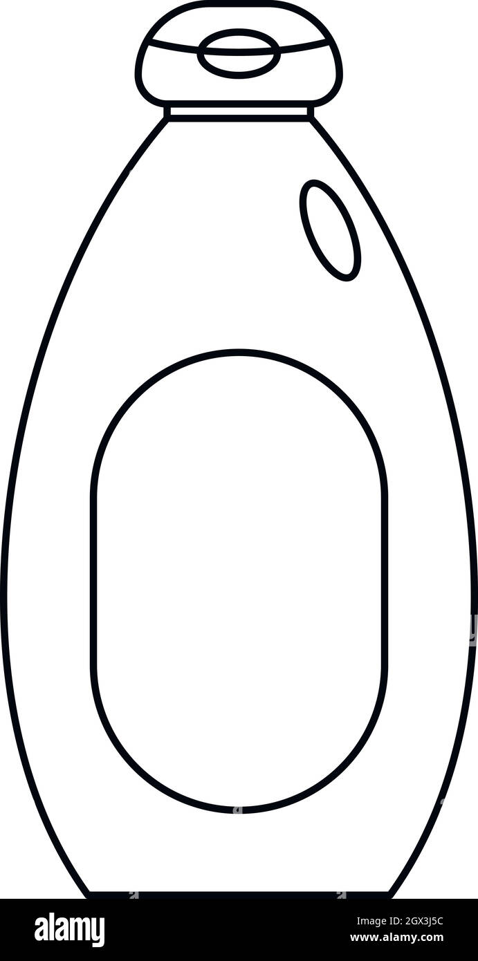 Makeup icon outline vector Stock Vector Images - Alamy