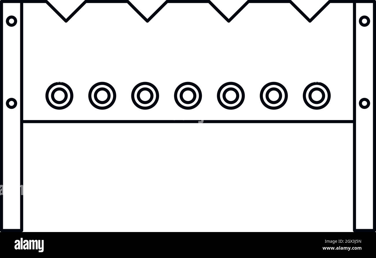 Charcoal brazier cooking fire Stock Vector Images - Alamy