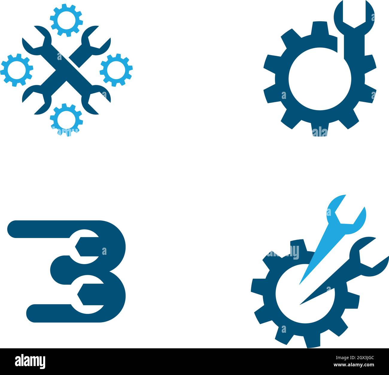 Auto repair logo vector icon template Stock Vector Image & Art - Alamy