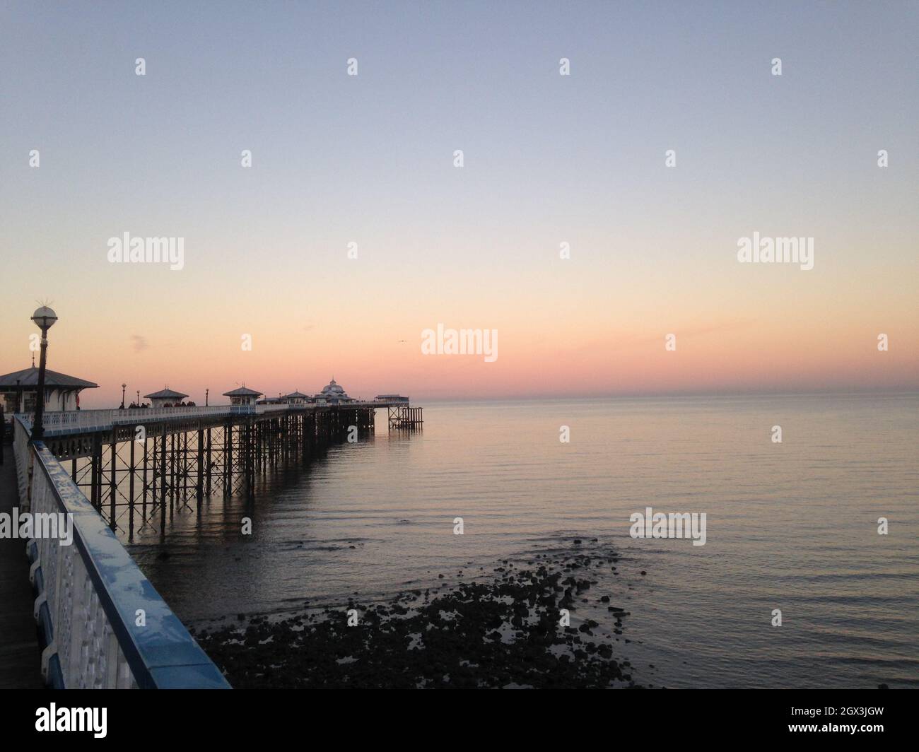 Llandudno beach sunset hi-res stock photography and images - Alamy