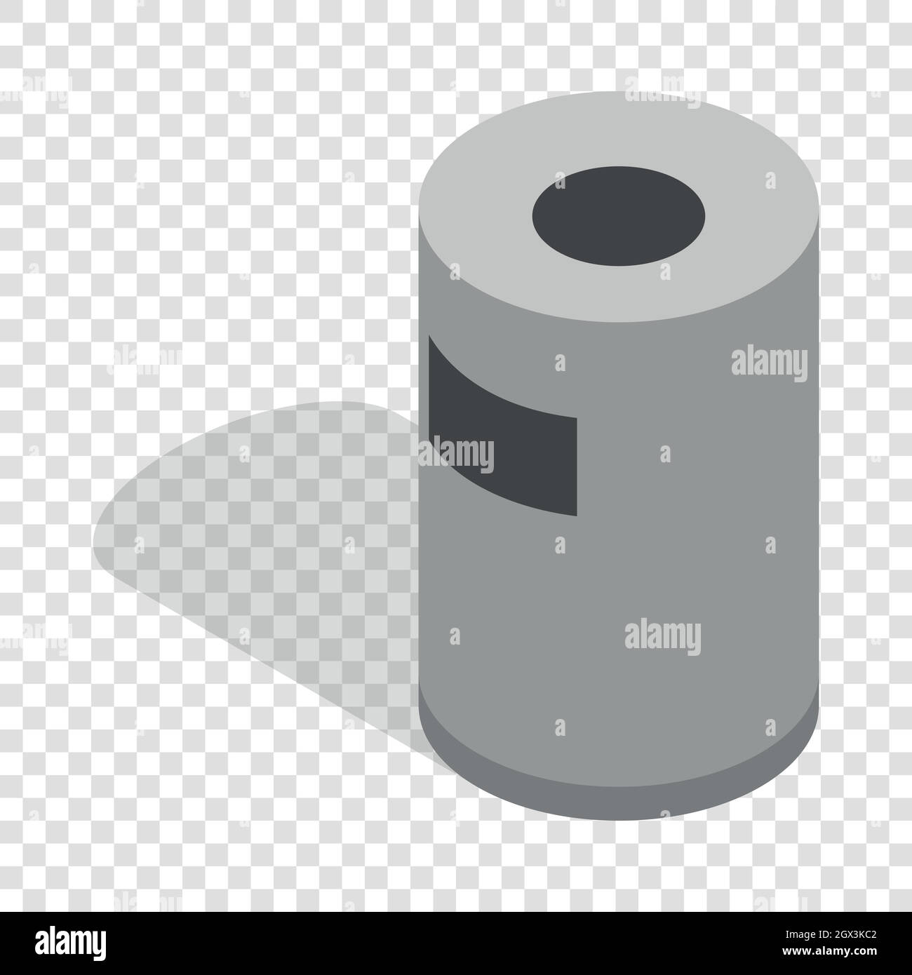 Waste recycling bin metal Stock Vector Images - Alamy
