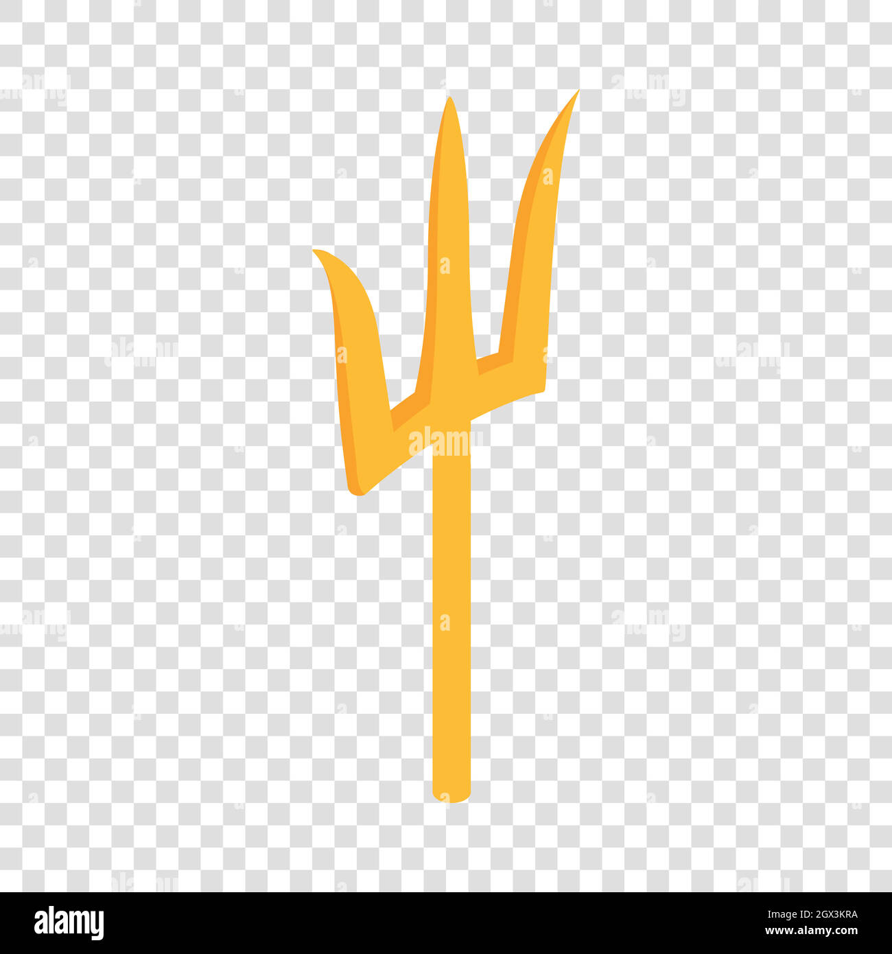 Gold trident hi-res stock photography and images - Alamy