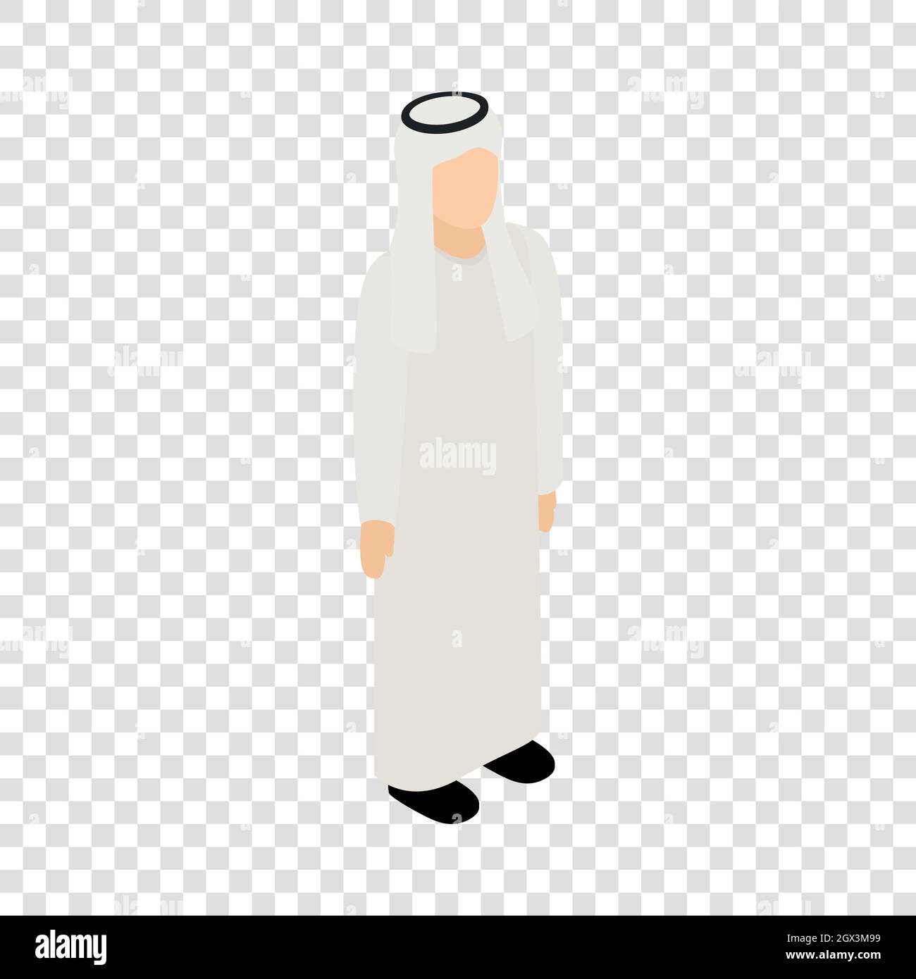 Male arab isometric icon Stock Vector Image & Art - Alamy