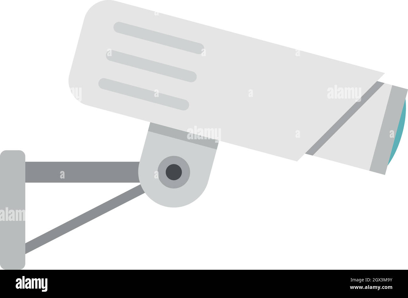 Safety vector cctv camera icon Cut Out Stock Images & Pictures - Alamy