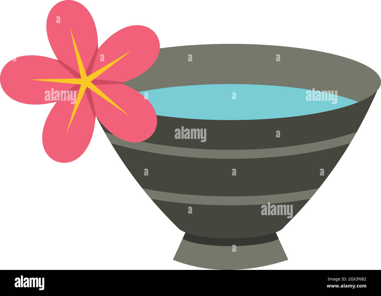 Abstract flat liquid style Cut Out Stock Images & Pictures - Alamy