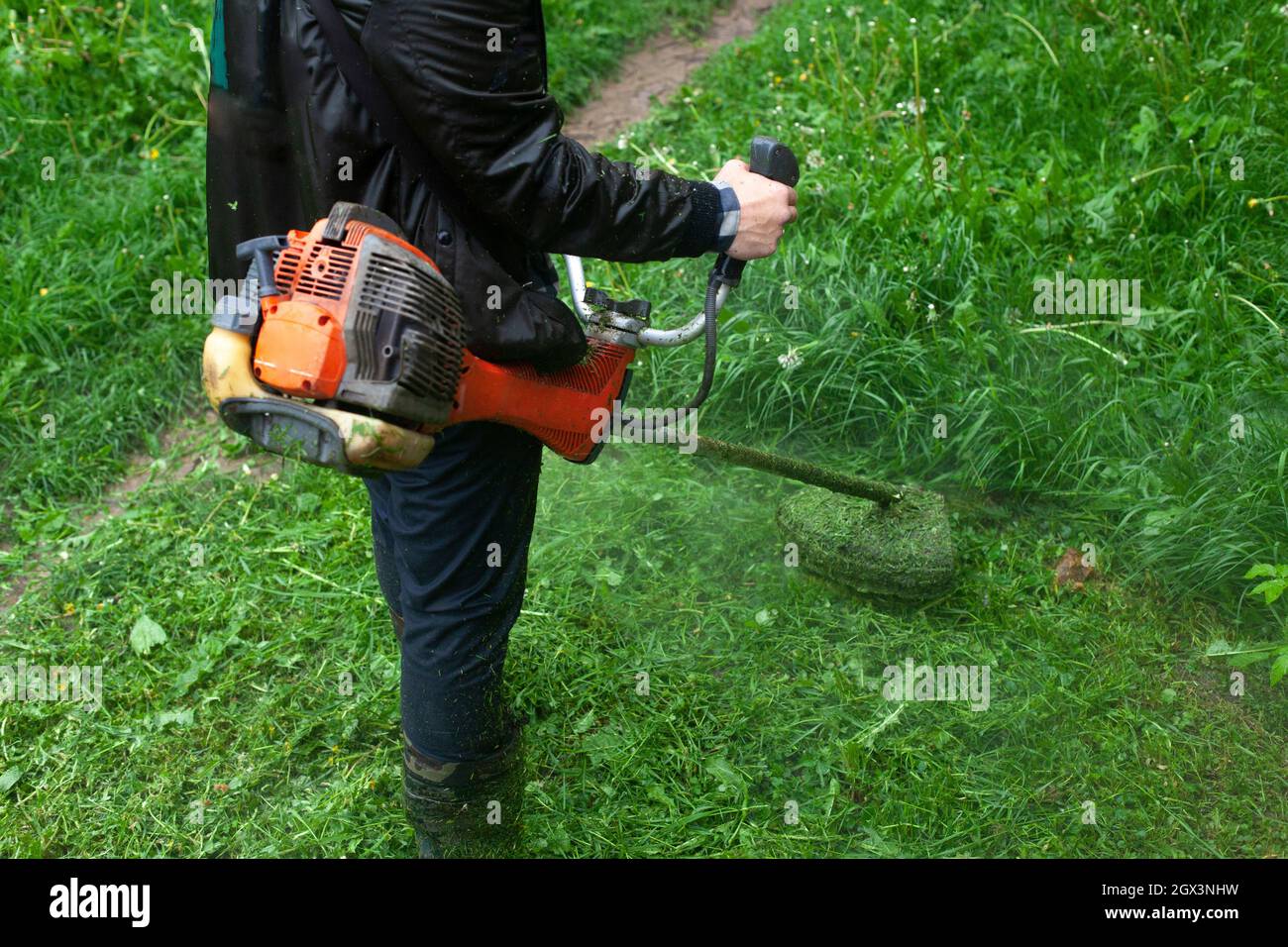 Hand Held Mower High Resolution Stock Photography and Images - Alamy