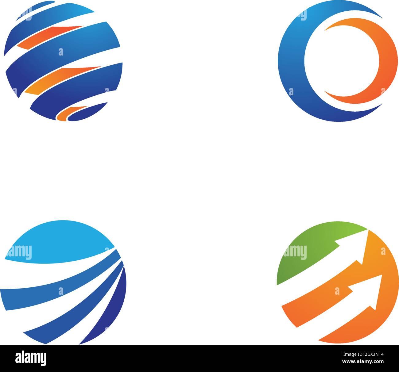 global business logo vector template Stock Vector Image & Art - Alamy