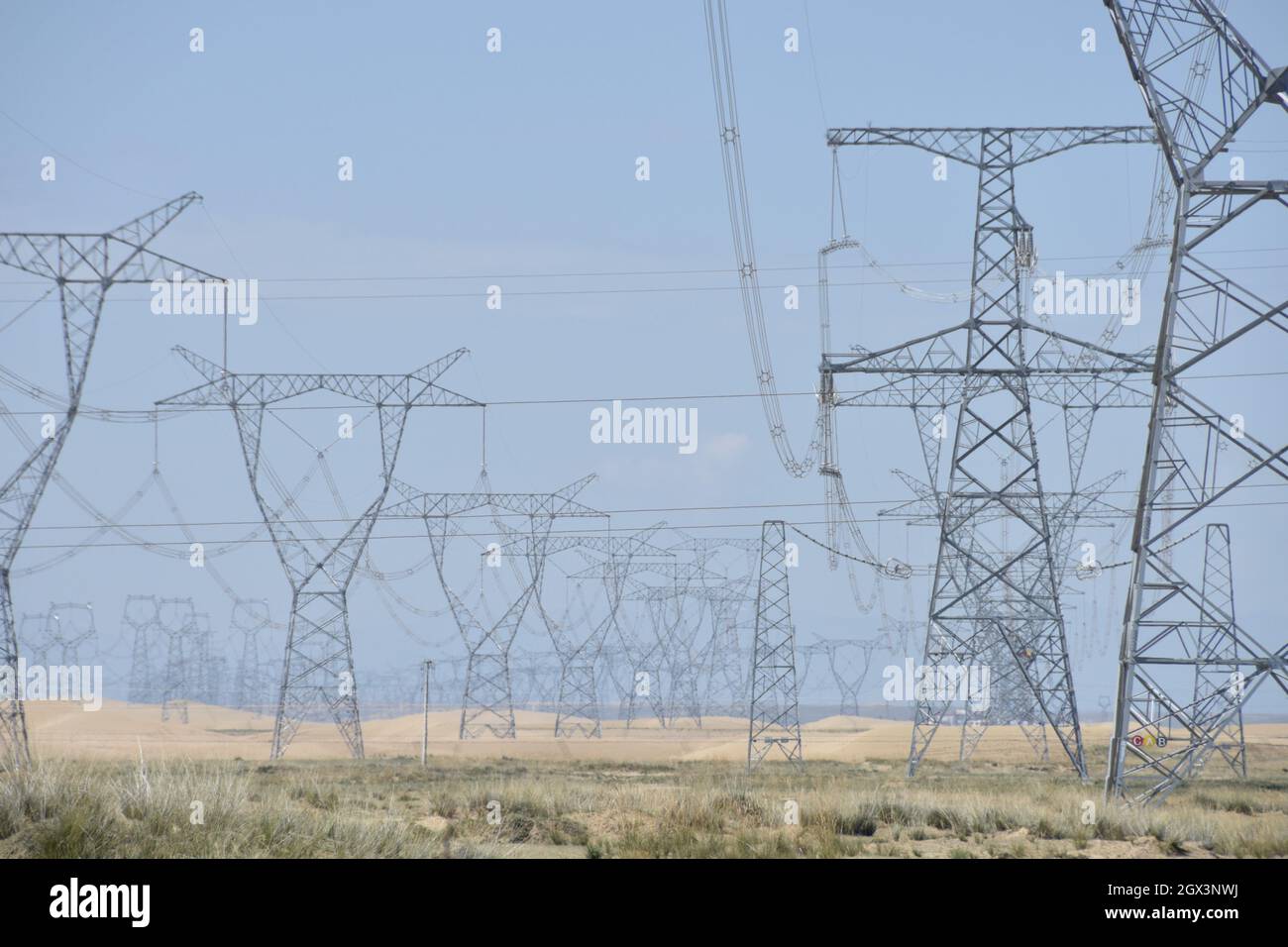 Beijing china power lines in hi-res stock photography and images - Alamy